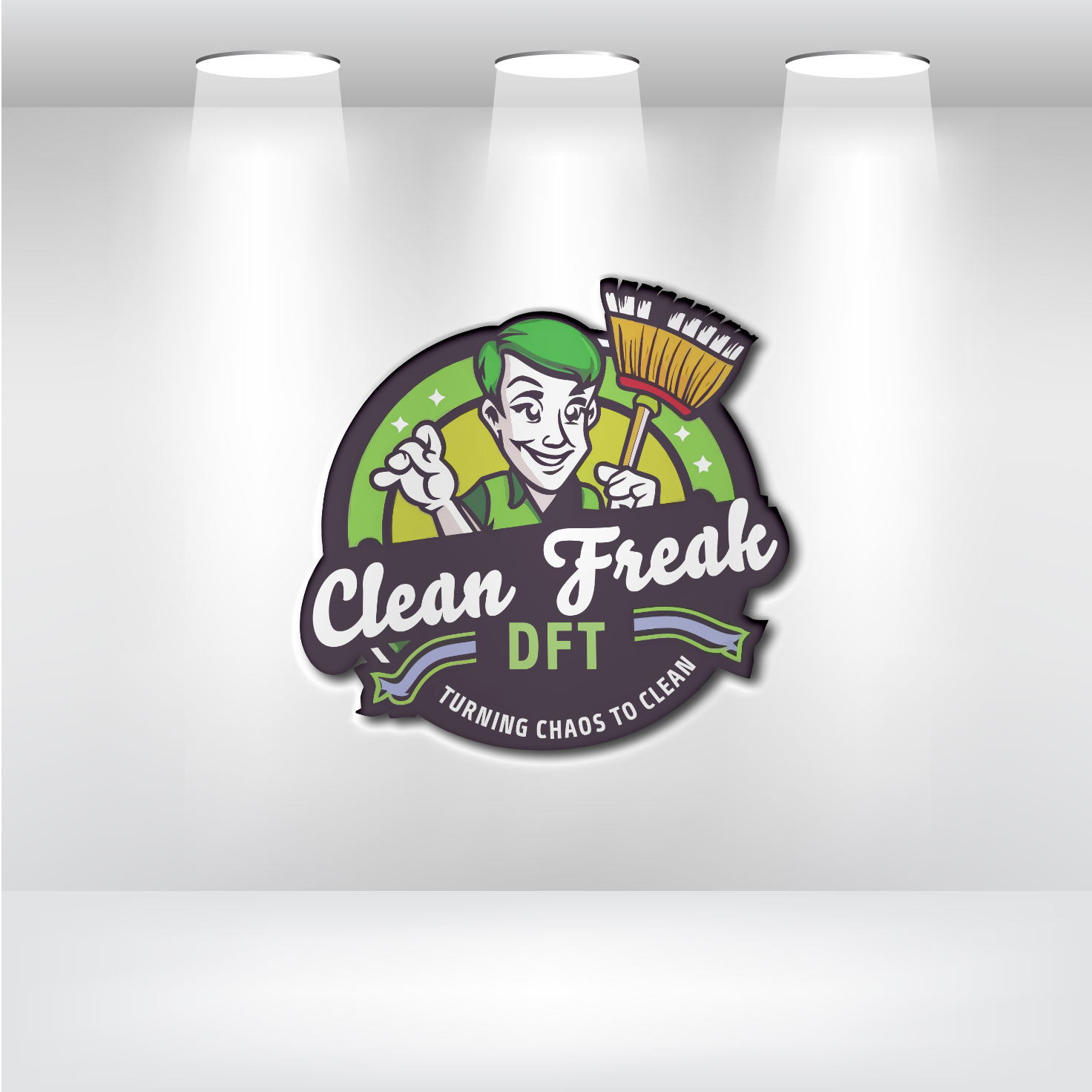 Modern, Playful, home cleaning Logo Design for Clean Freak DFW ...