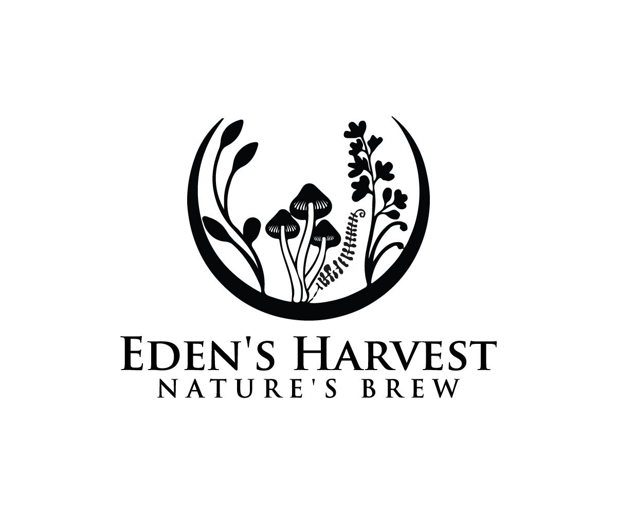 Modern, Colorful, Alcohol Logo Design for Eden's Harvest, Nature's Brew ...