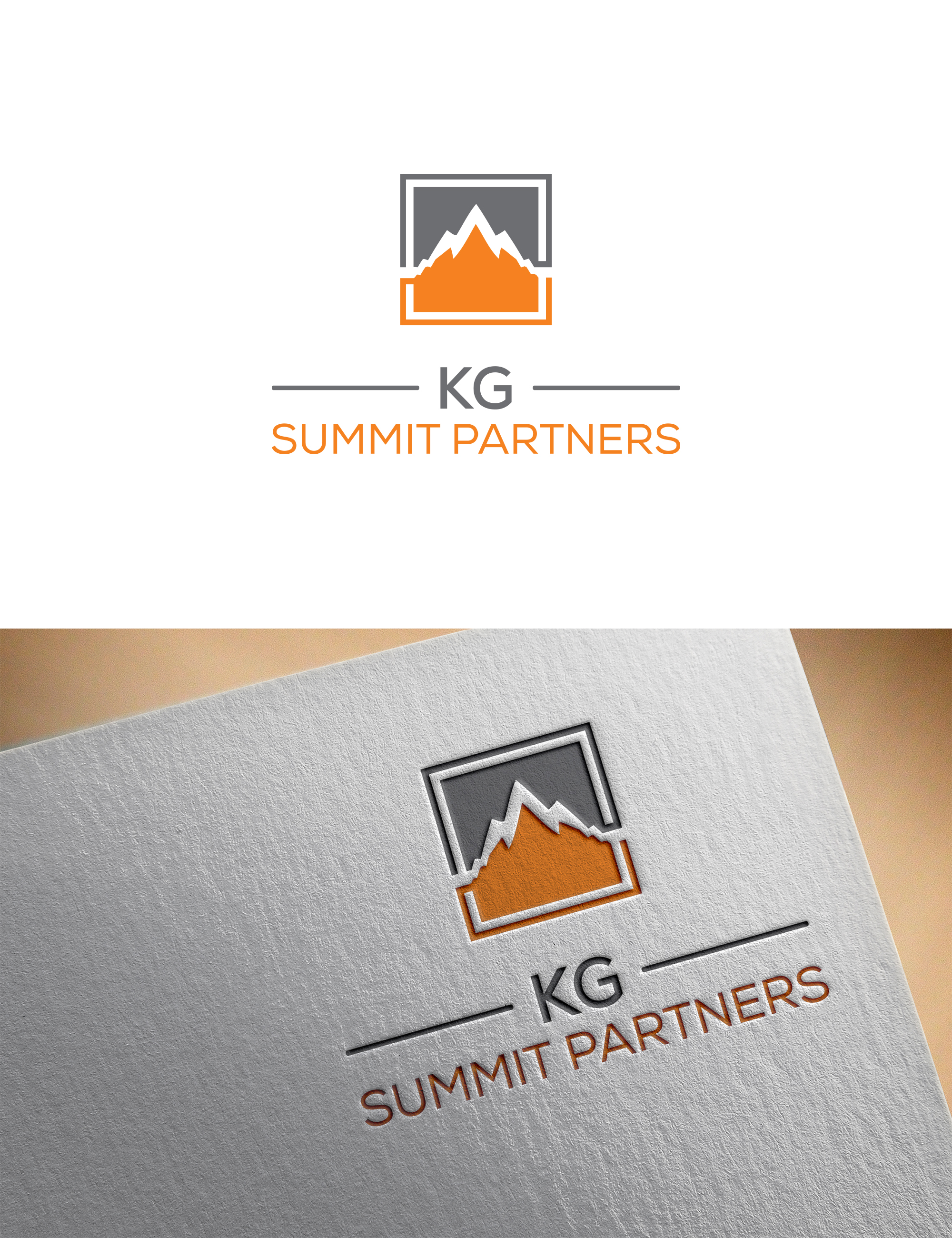 Professional, Masculine, Investment Management Logo Design for KG ...