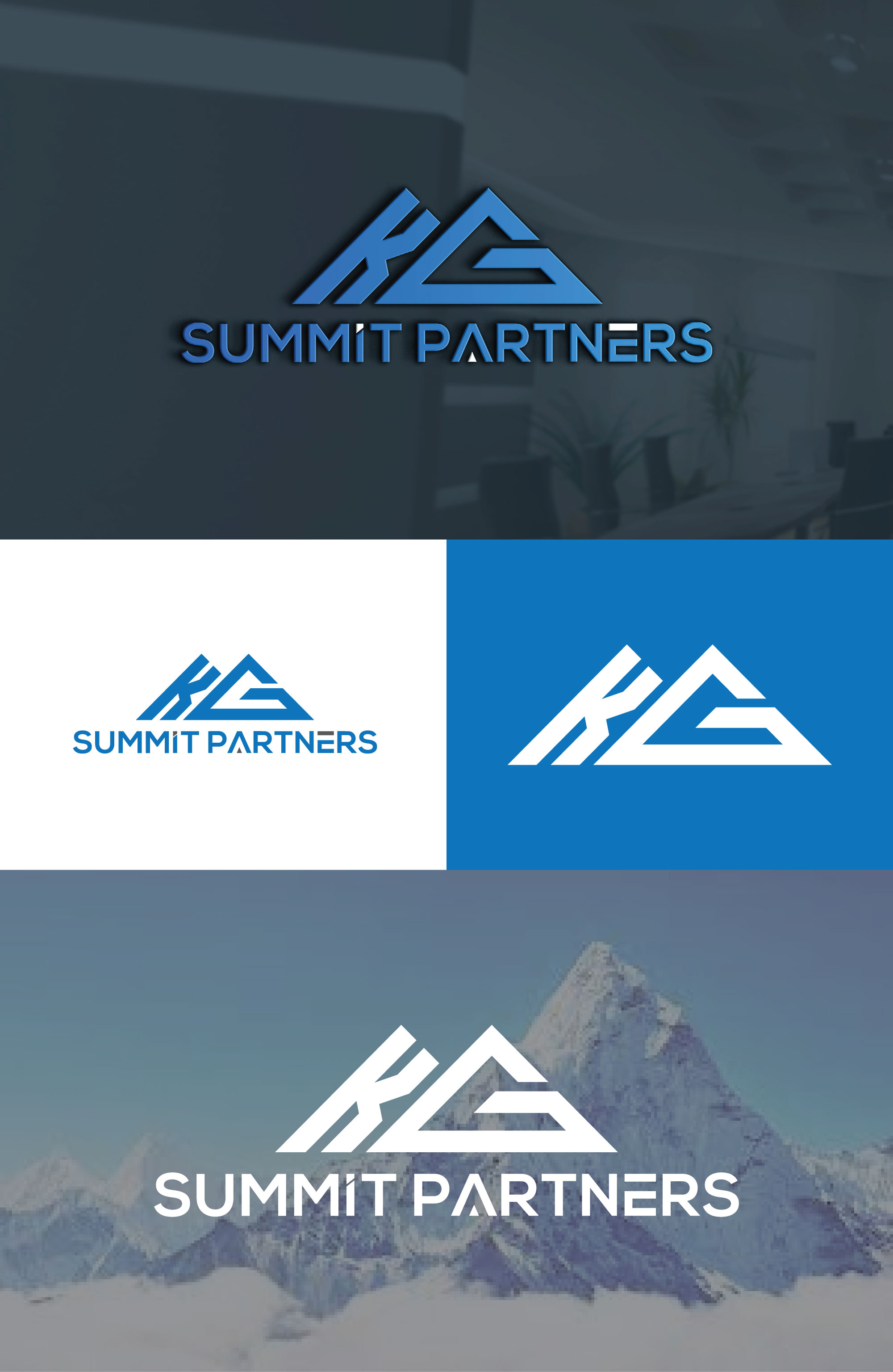 Professional, Masculine, Investment Management Logo Design for KG ...