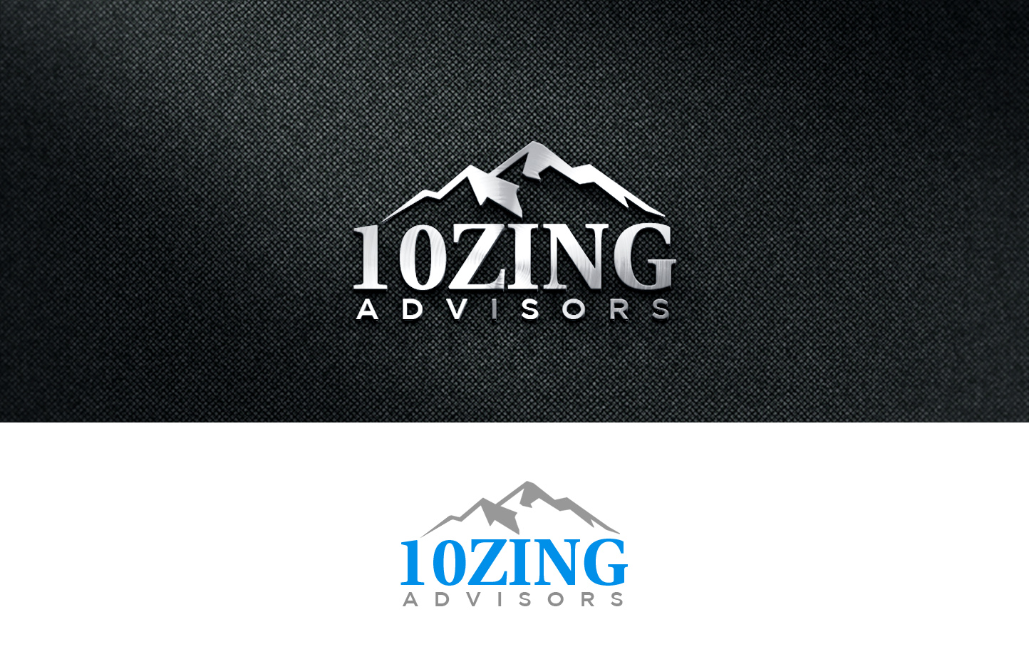 Professional, Serious, Business services Logo Design for 10Zing ...