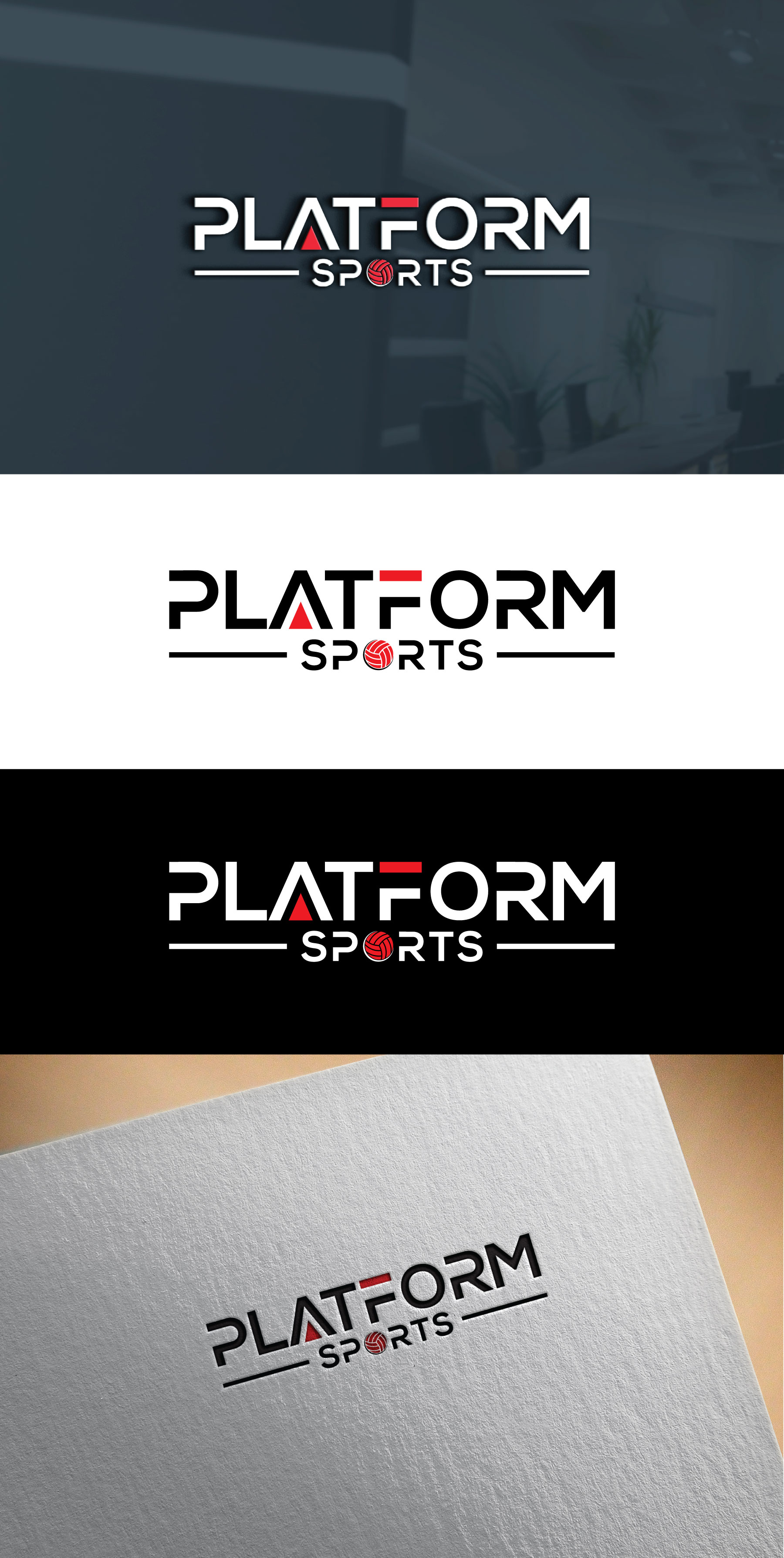 Elegant, Playful Logo Design for PLATFORM SPORTS BAR by Palash0077 ...