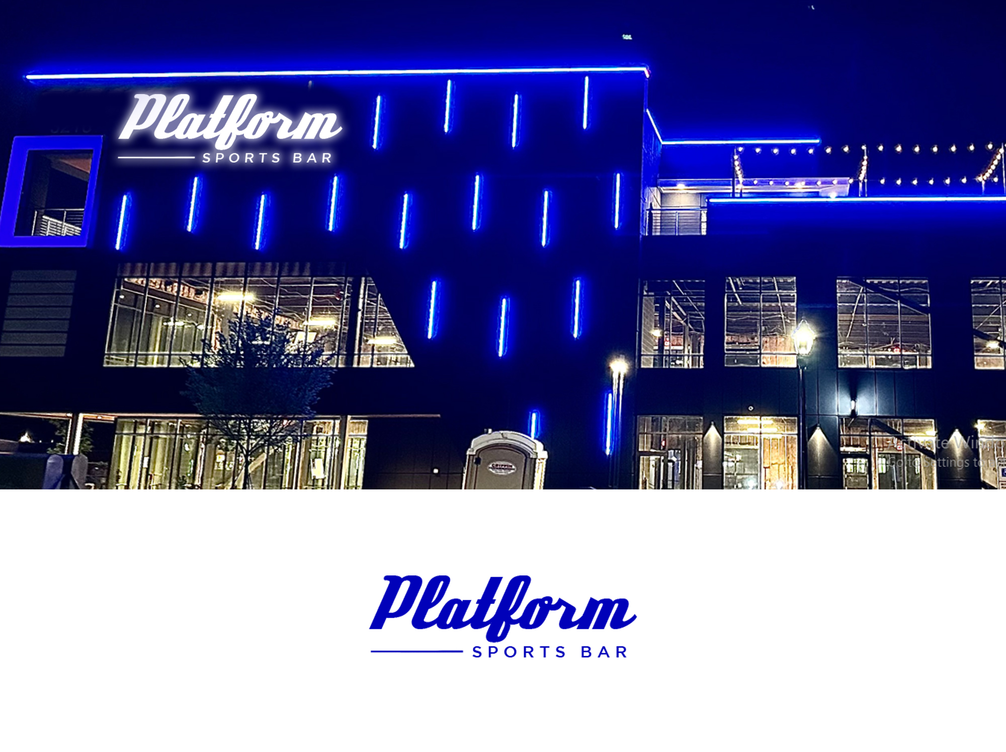 Elegant, Playful Logo Design for PLATFORM SPORTS BAR by AliArts ...