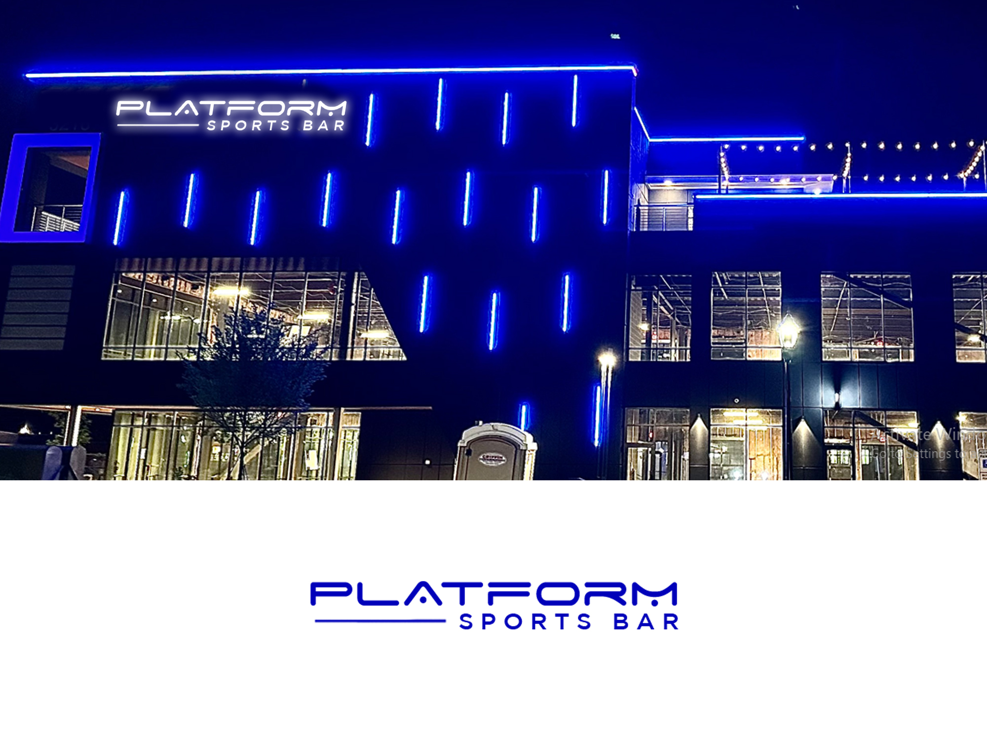 Elegant, Playful Logo Design for PLATFORM SPORTS BAR by AliArts ...