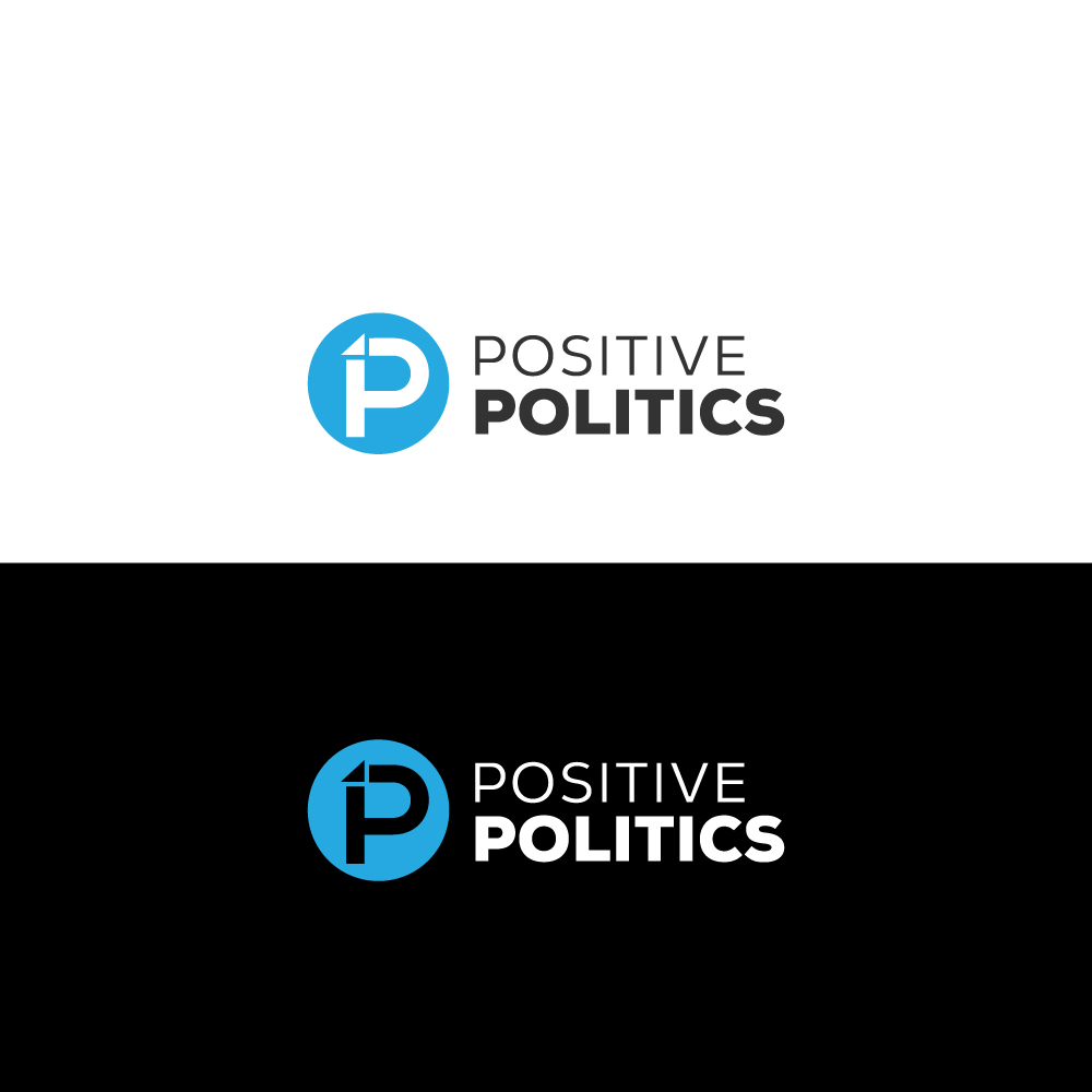 Elegant, Playful, media, news Logo Design for PositivePolitics by AL ...