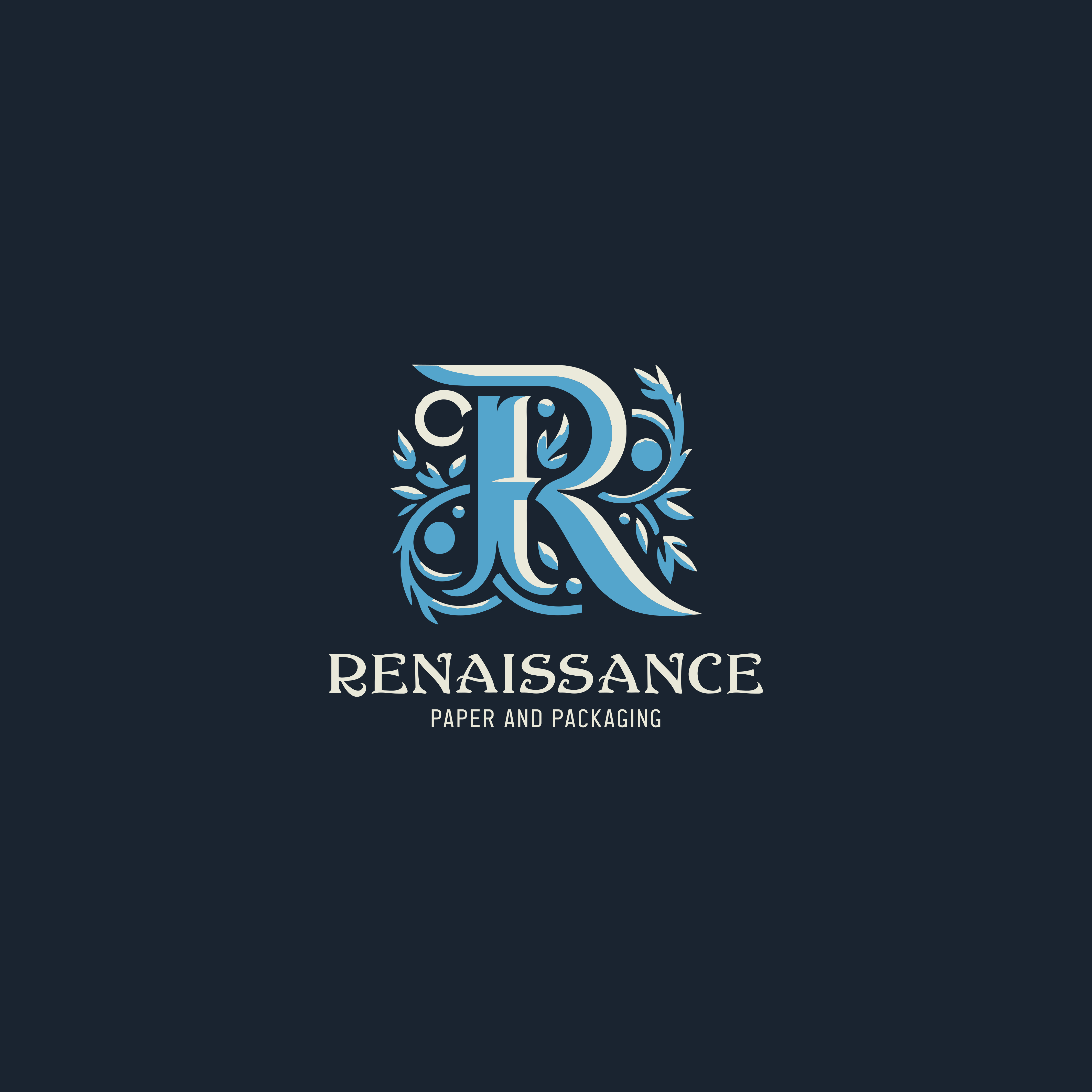 Serious, Traditional Logo Design for Renaissance Paper and Packaging by ...