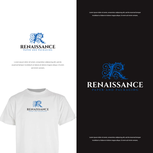 Renaissance Paper and Packaging | 52 Logo Designs for Renaissance Paper ...