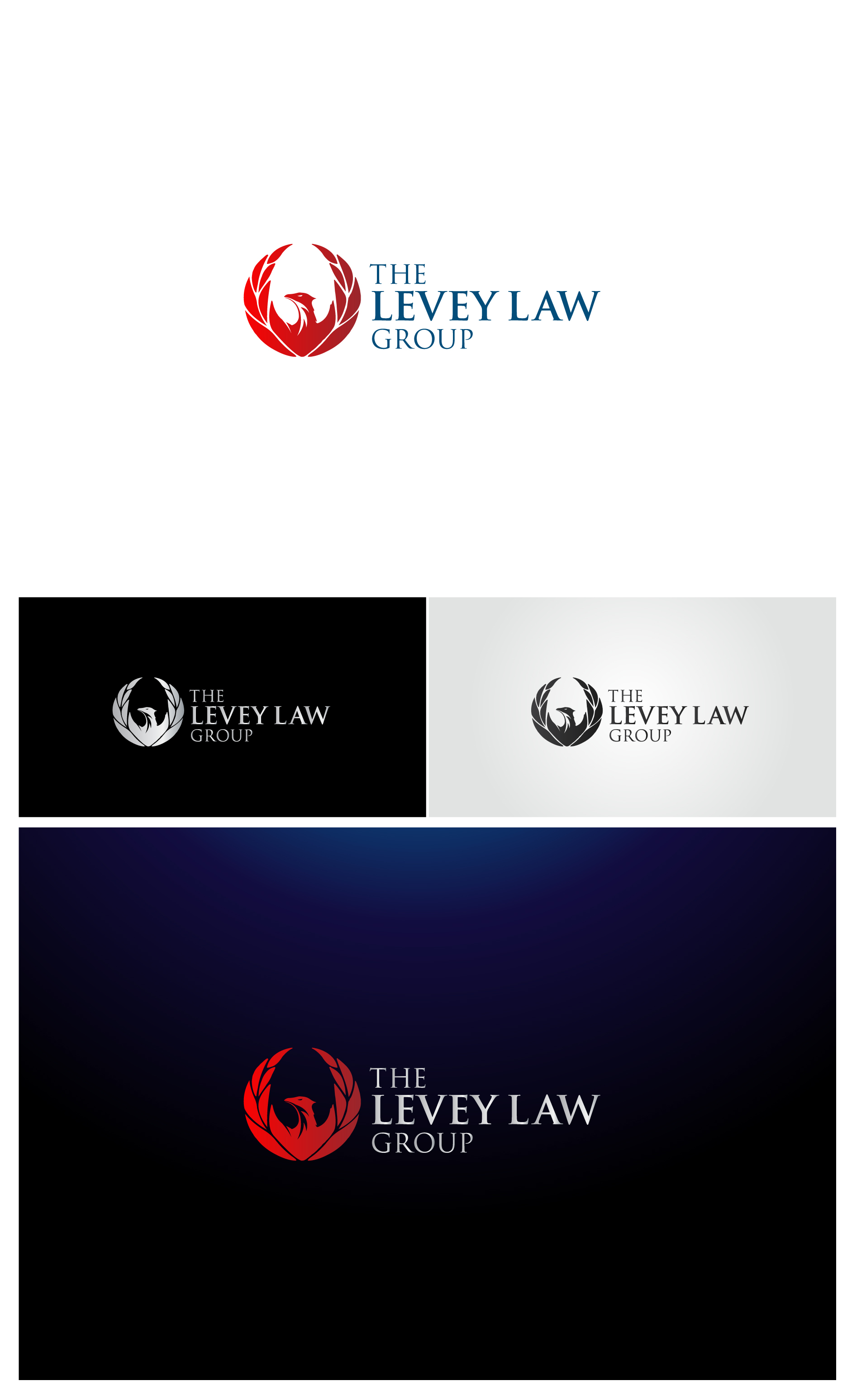 Serious, Modern, Law Logo Design for The Levey Law Group by Newrule ...