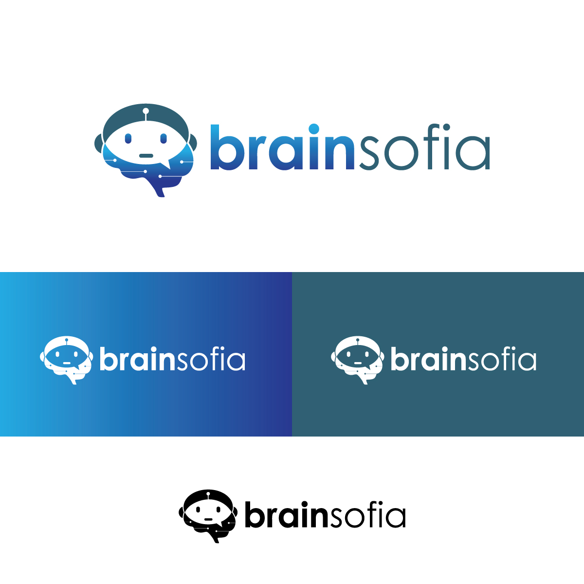 Elegant, Playful Logo Design for brainsofia by DesignFriday | Design ...