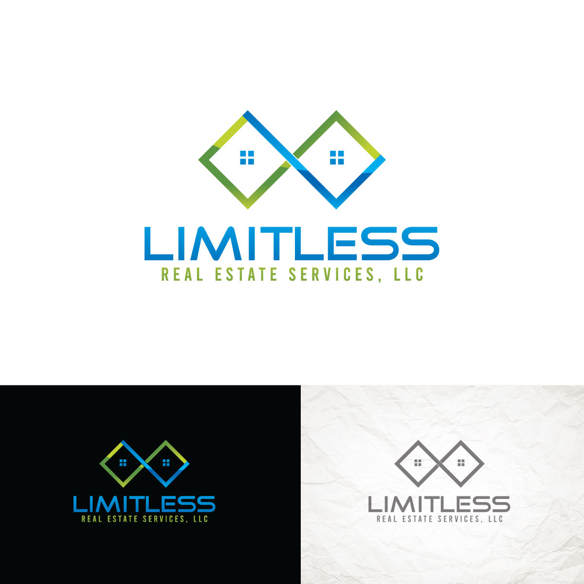 Logo Design for Limitless Real Estate Services, LLC by DesignFriday | Design #32607463