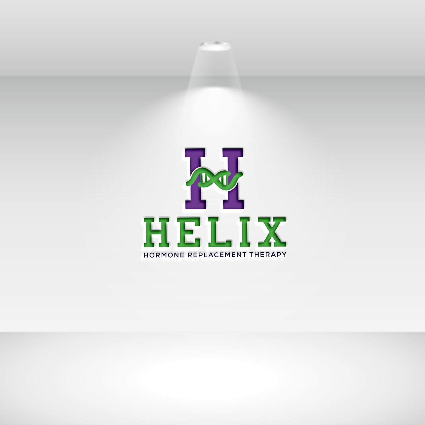 Serious, Modern, Medical / Wellness Logo Design for Helix Hormone ...