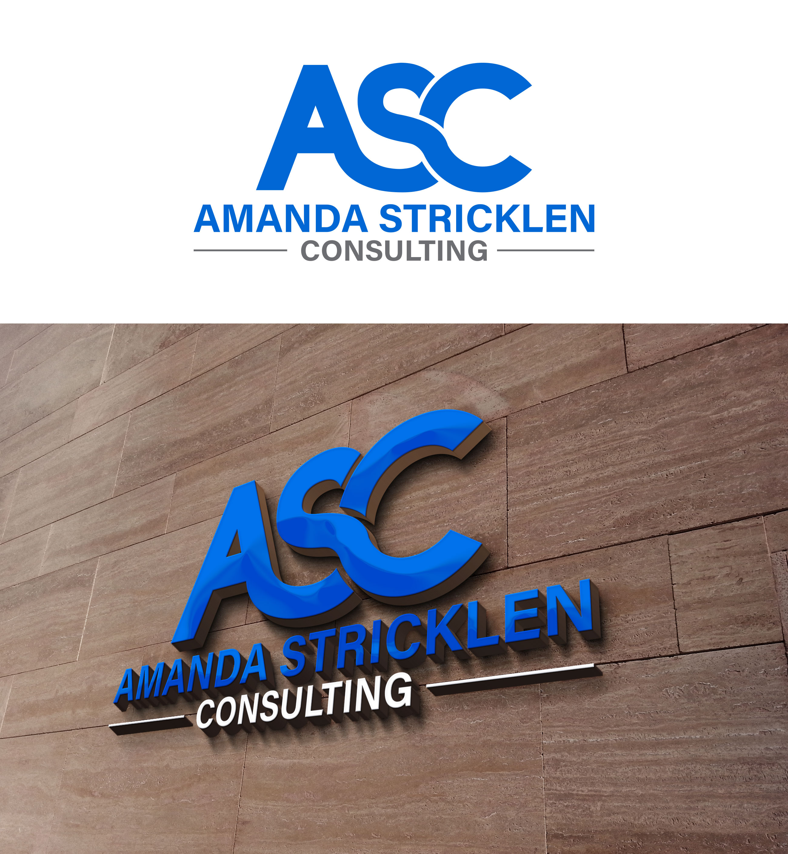 Elegant, Playful Logo Design for ASC, it will be an acronym for Amanda Stricklen Consulting by ...