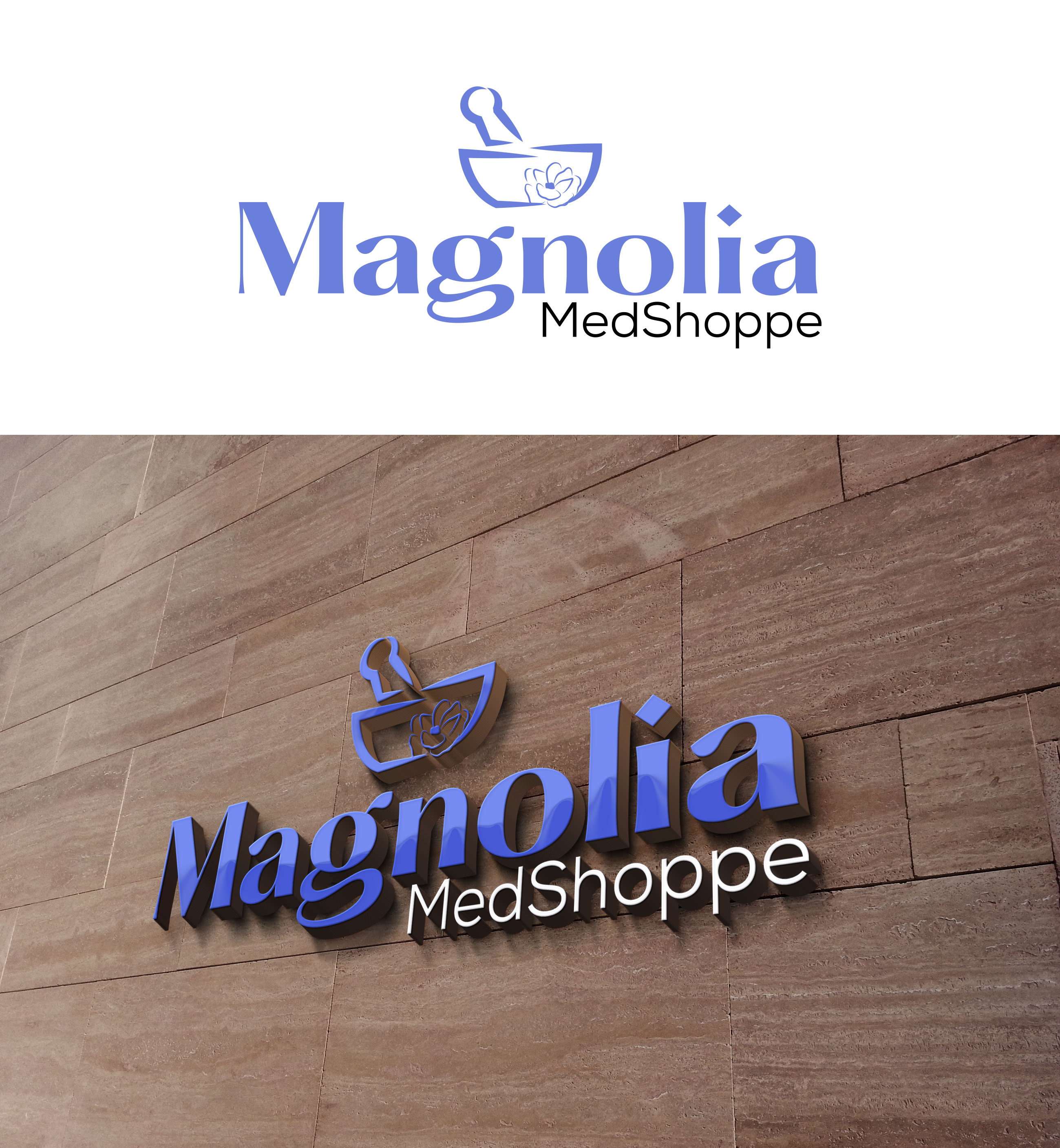 Logo Design for Magnolia MedShoppe by wdesigner2 | Design #32645967