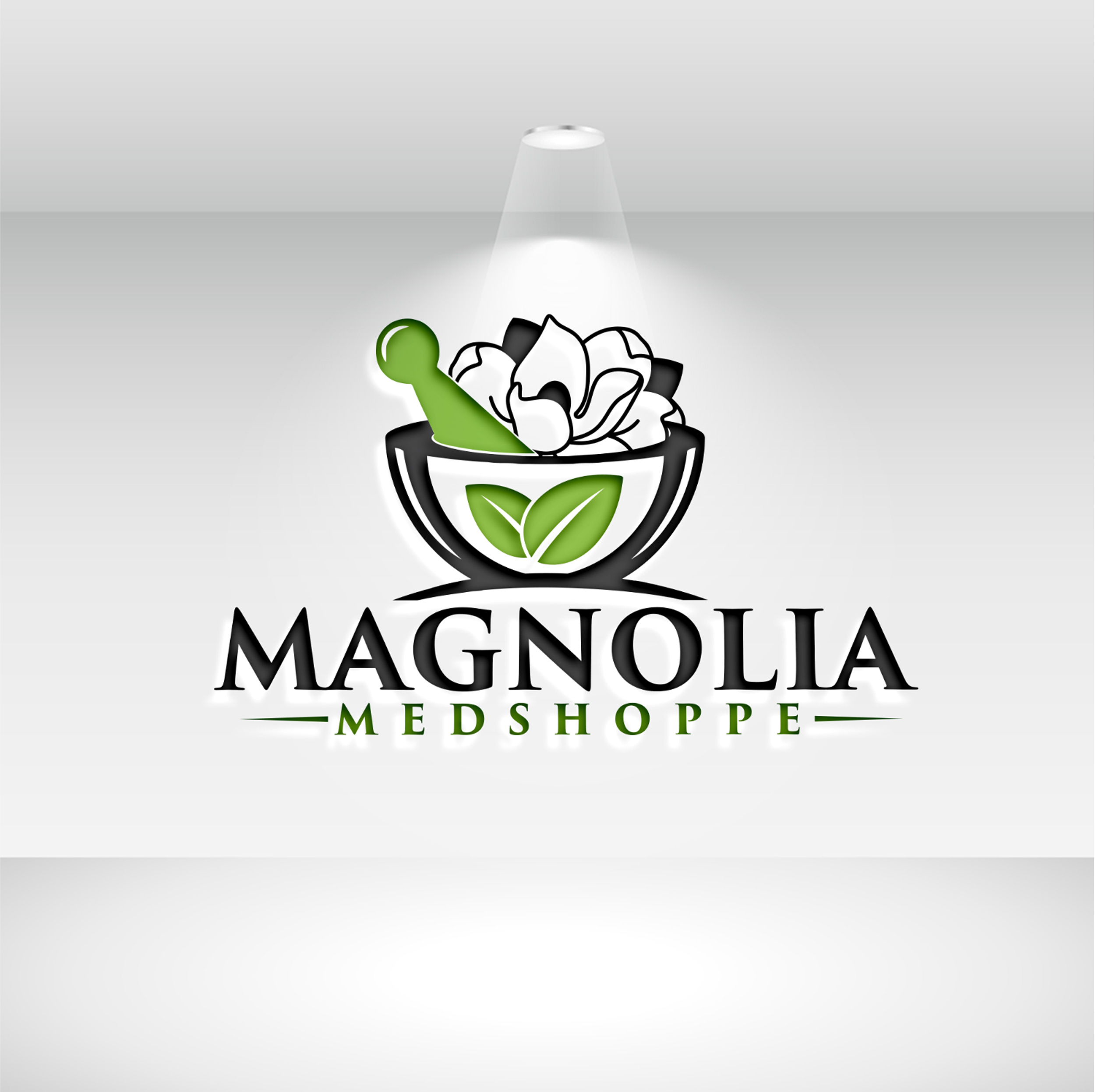 Logo Design for Magnolia MedShoppe by MD ROKON UDDIN | Design #32615552