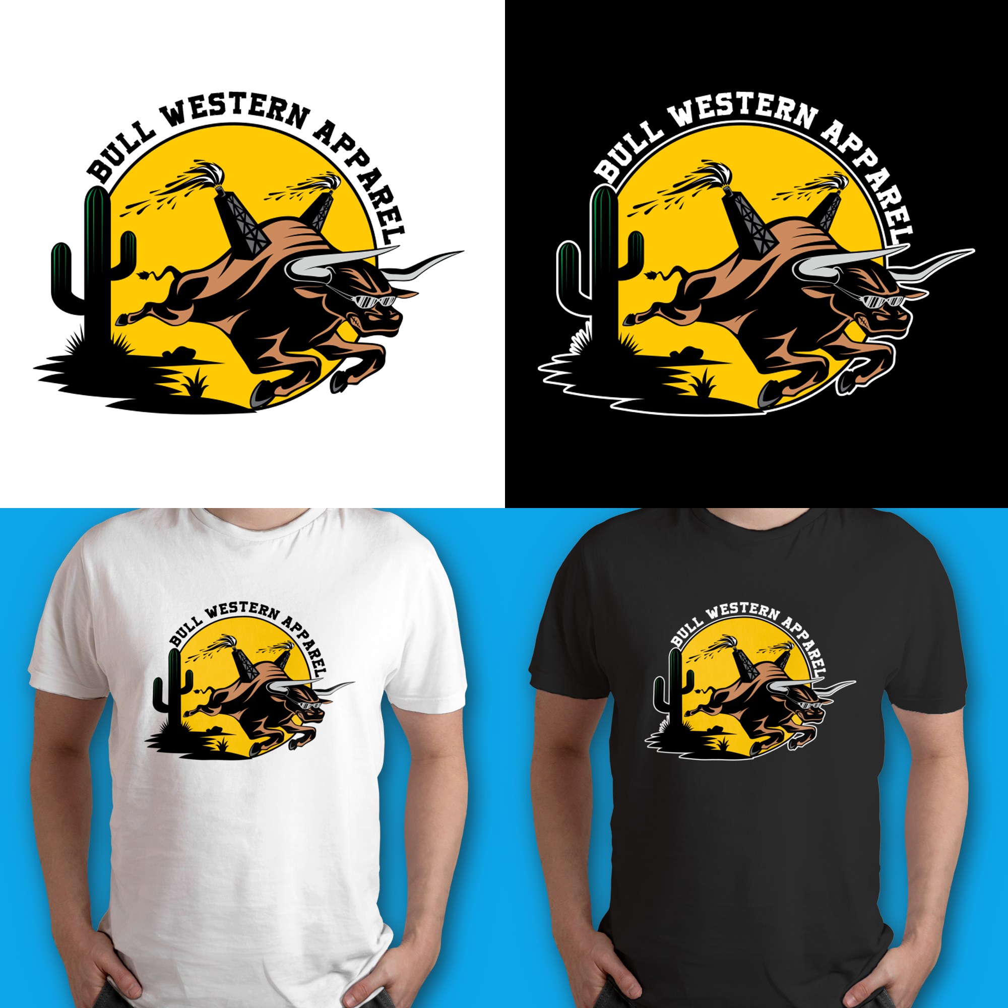 Elegant, Playful, Oilfield, blue collar, western T-shirt Design for a ...