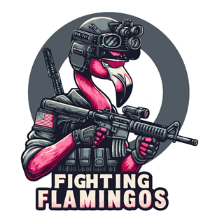 Fighting Flamingos Logo/ Mascot Design | 33 Mascot Designs for a ...