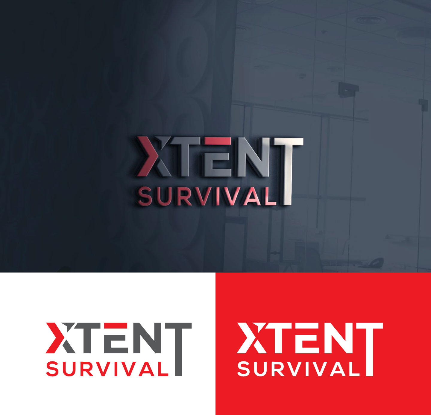 Bold, Serious, Survival/Prepper Logo Design for Xtent Survival by ...