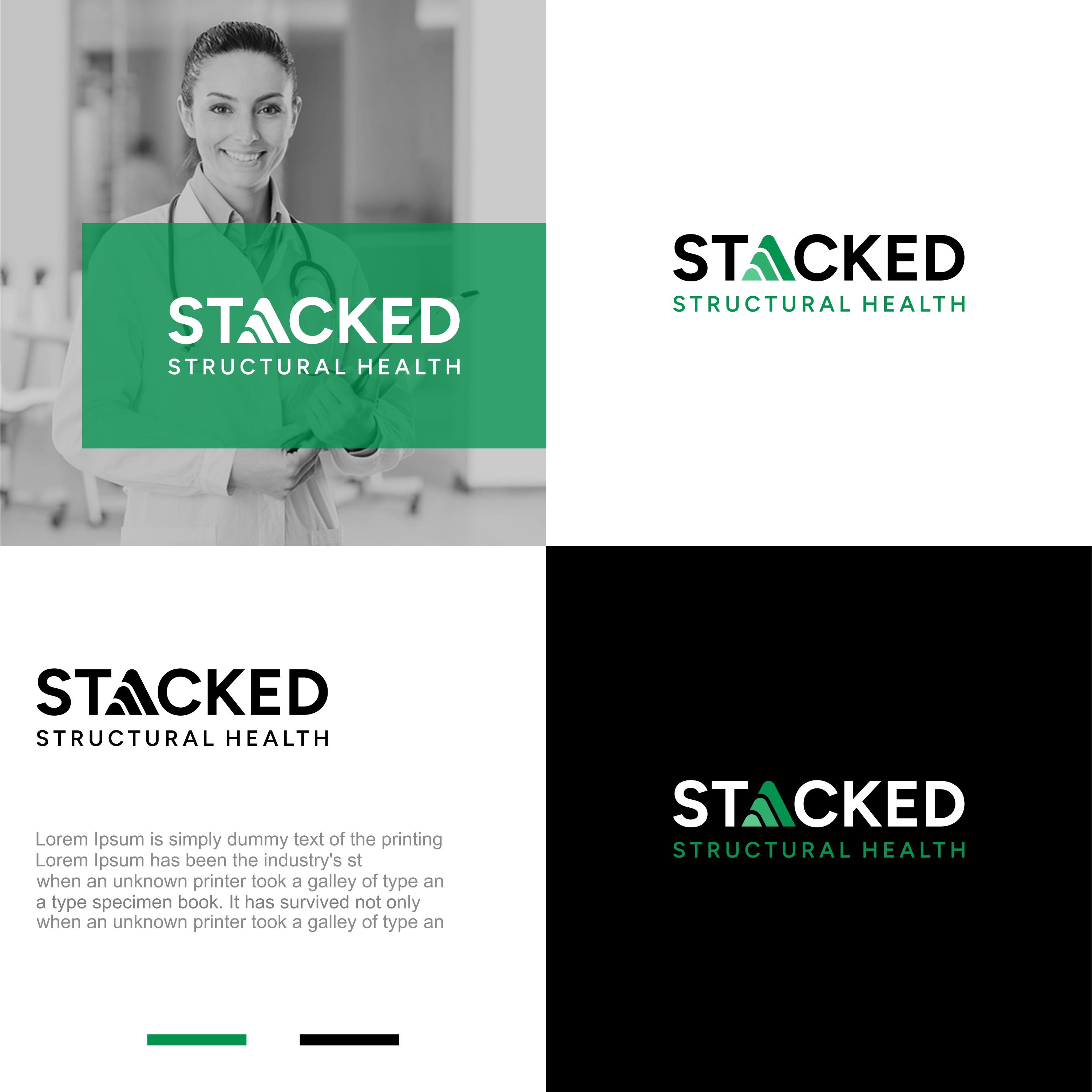 Bold, Modern, health and wellness Logo Design for stacked. If a slogan ...
