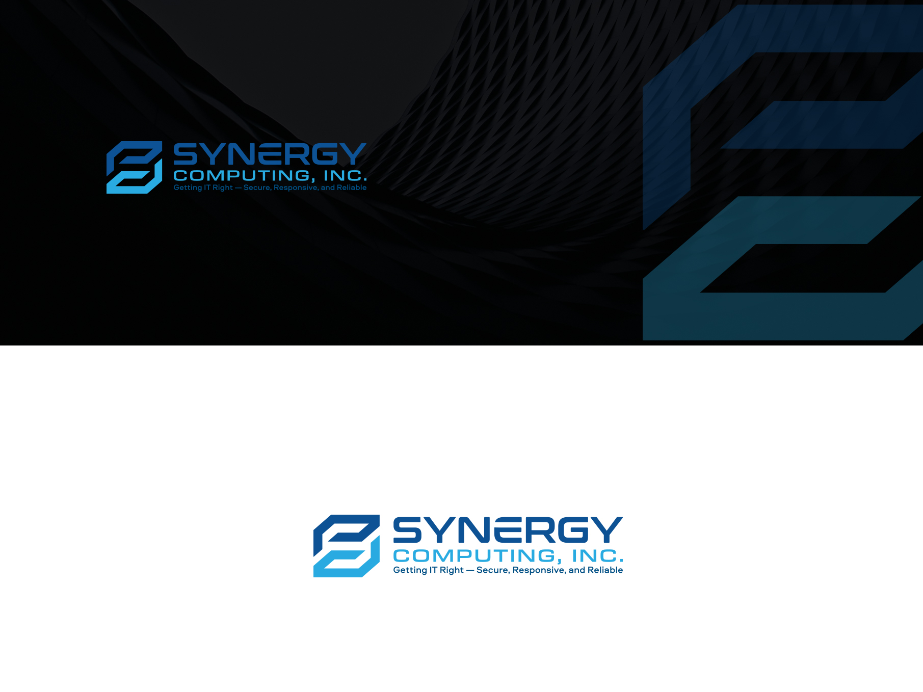 Elegant, Playful, IT Managed Services Logo Design for Synergy Computing ...