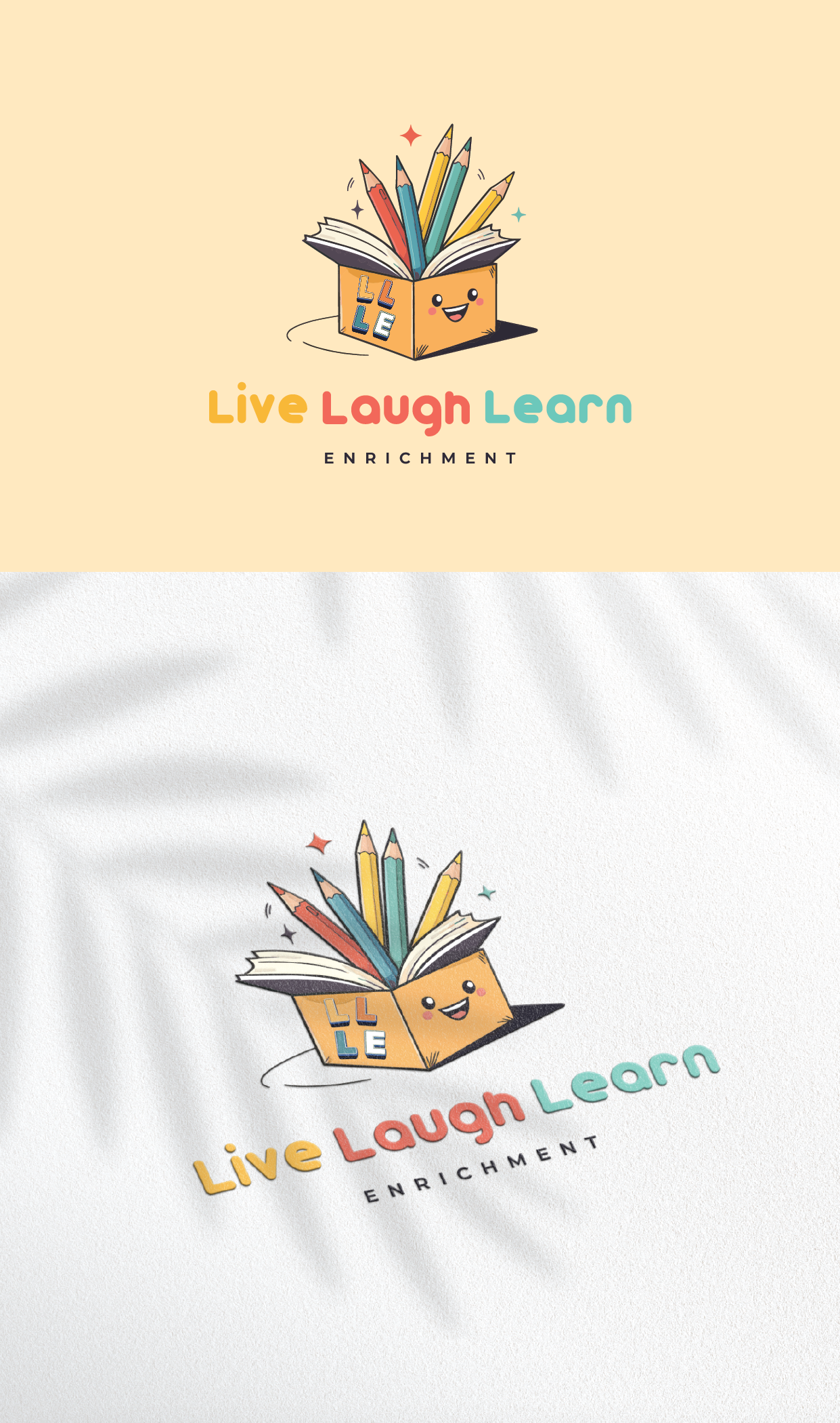 Playful, Bold, Children's enrichment learning Logo Design for Live ...