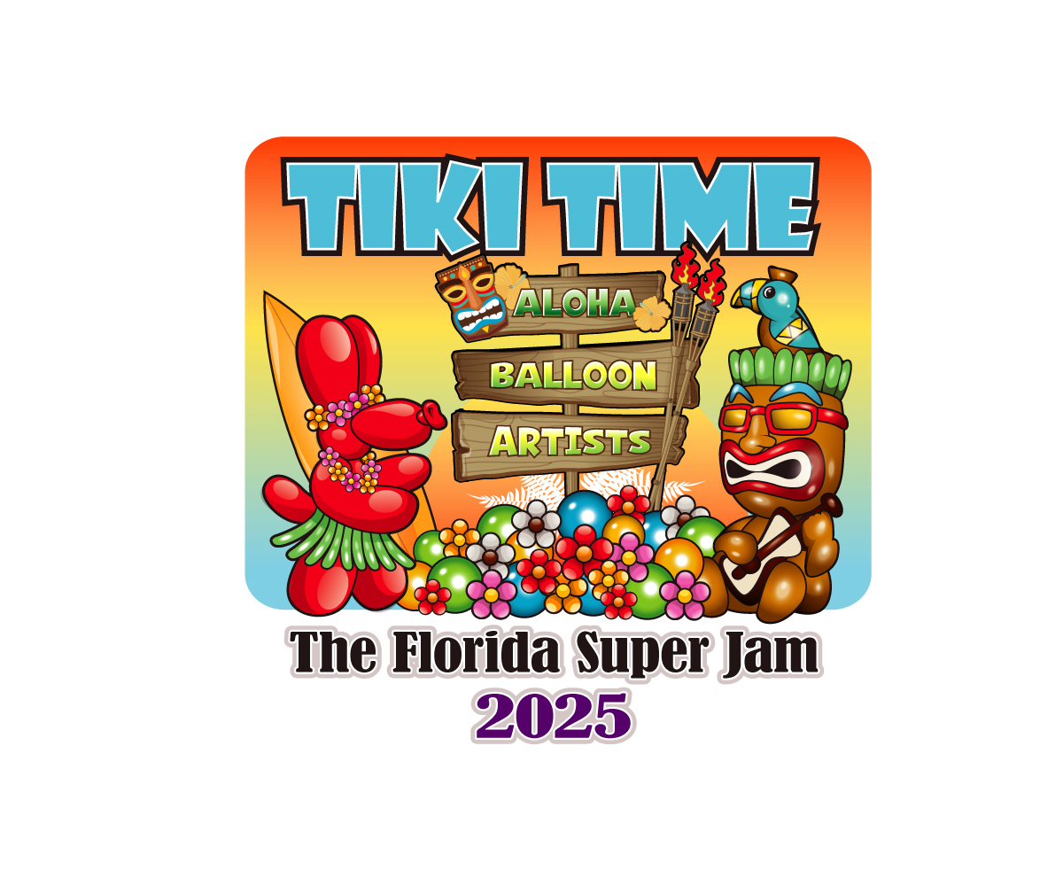 Logo Design for Tiki Time top line and Florida Super Jam 2025 bottom by ...