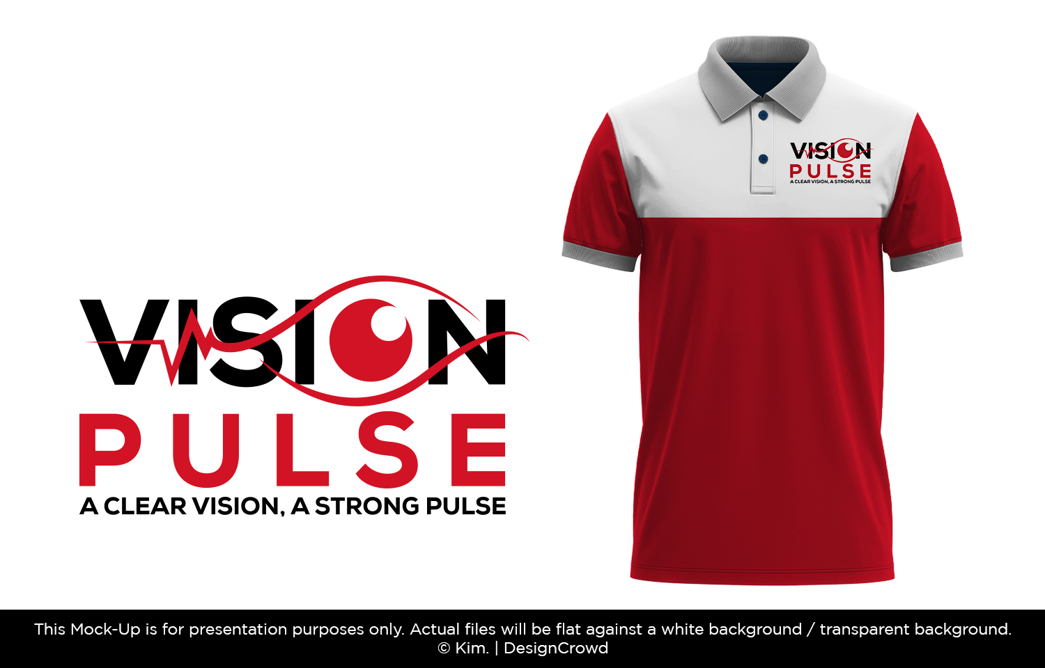 Logo Design for Vision Pulse by Kim Ji | Design #32622218