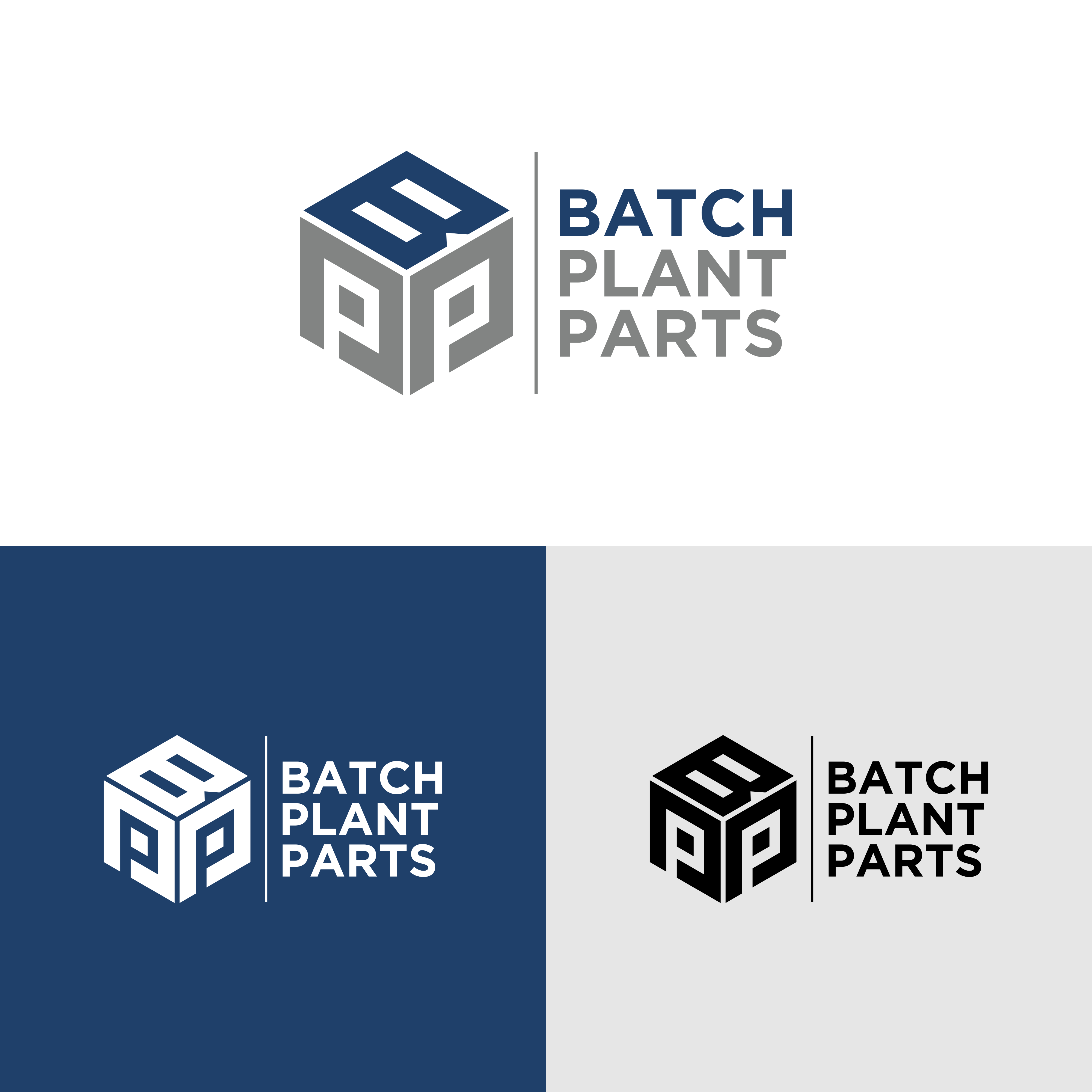 Logo Design for Batch Plant Parts by om roz | Design #32631076