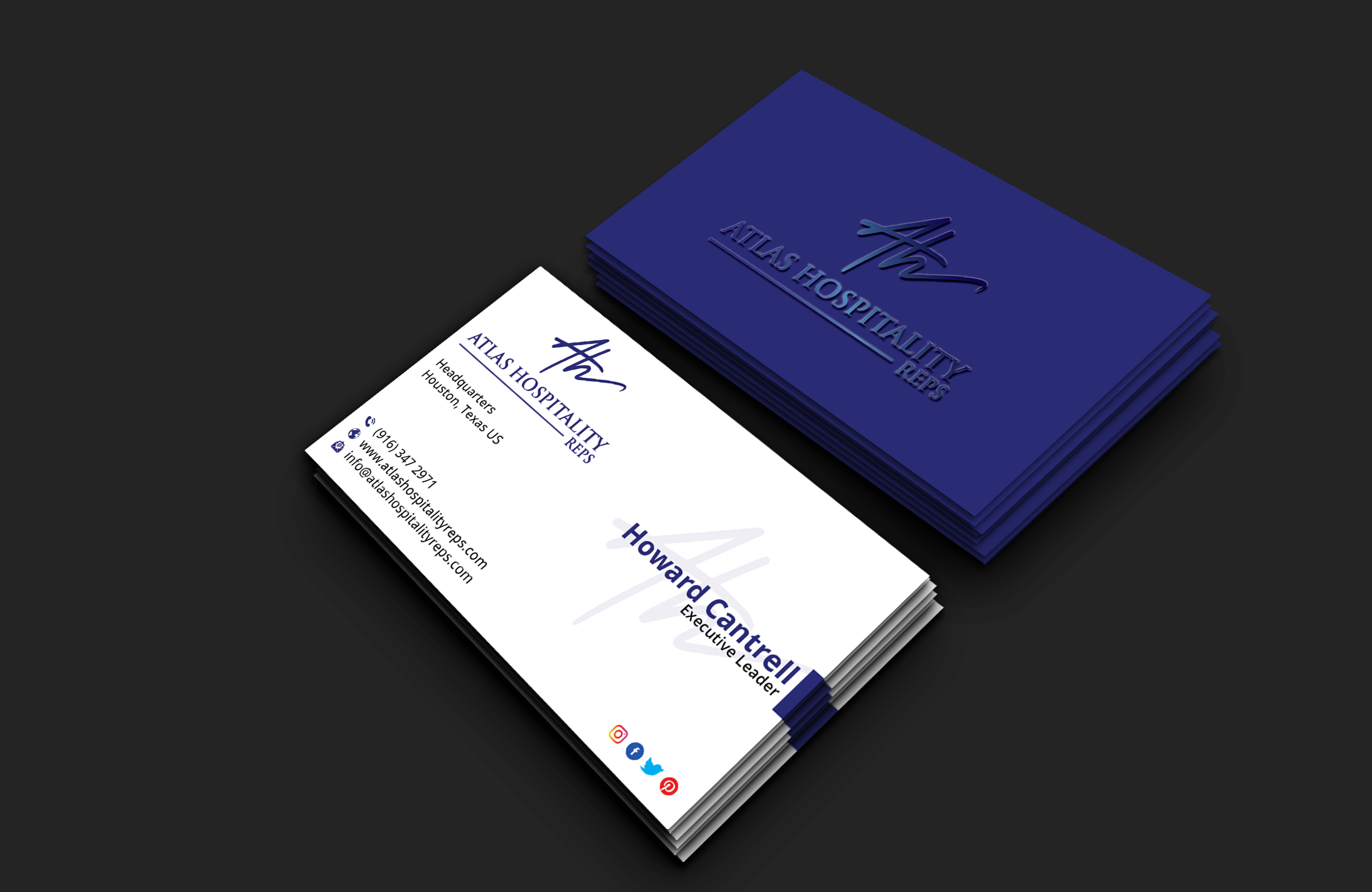 Conservative, Professional, Foodservice/Hospitality Business Card ...
