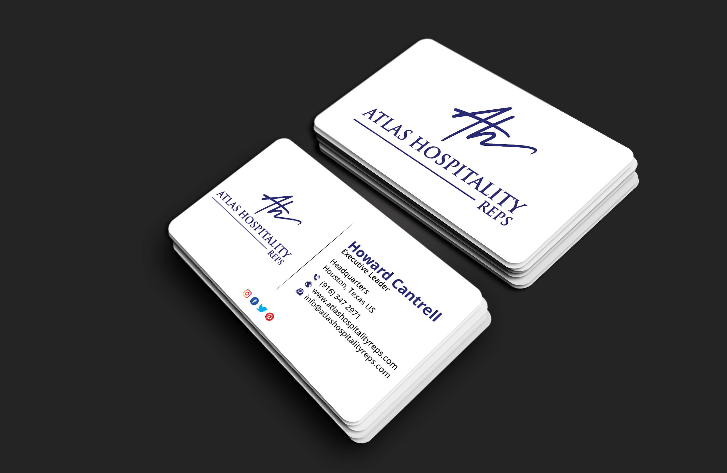 Conservative, Professional, Foodservice/Hospitality Business Card ...