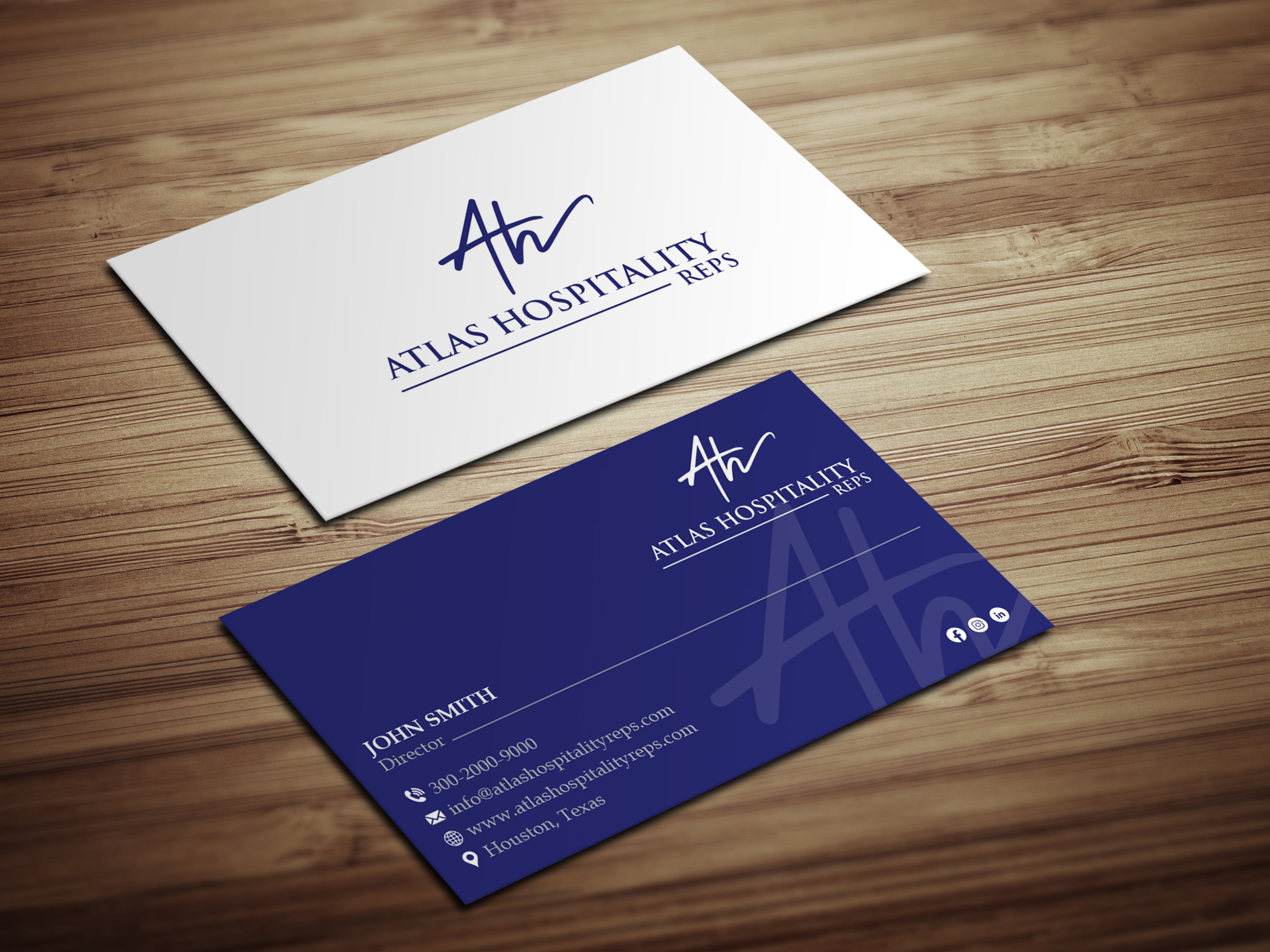 Conservative, Professional, Foodservice/Hospitality Business Card ...