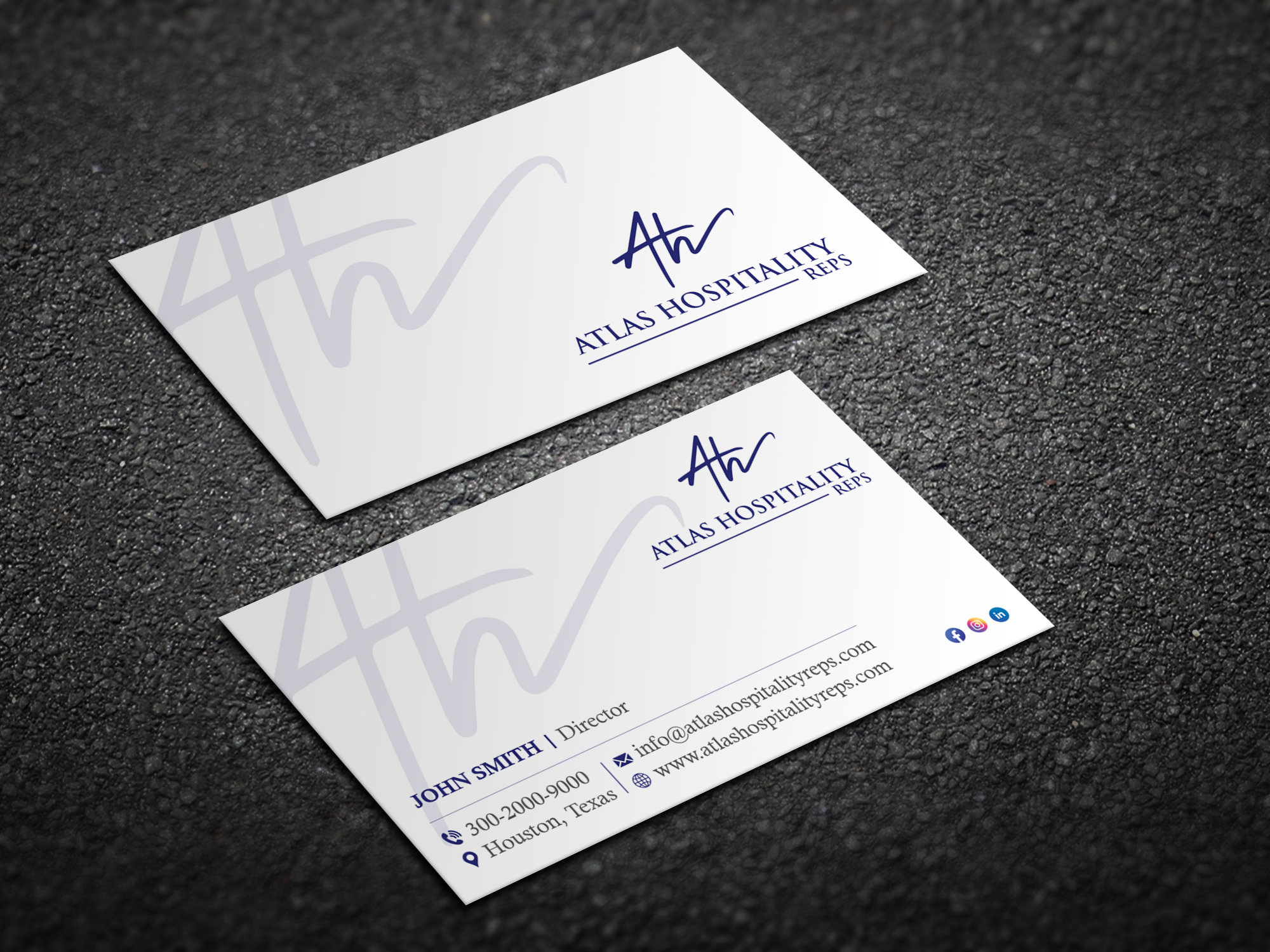Conservative, Professional, Foodservice/Hospitality Business Card ...