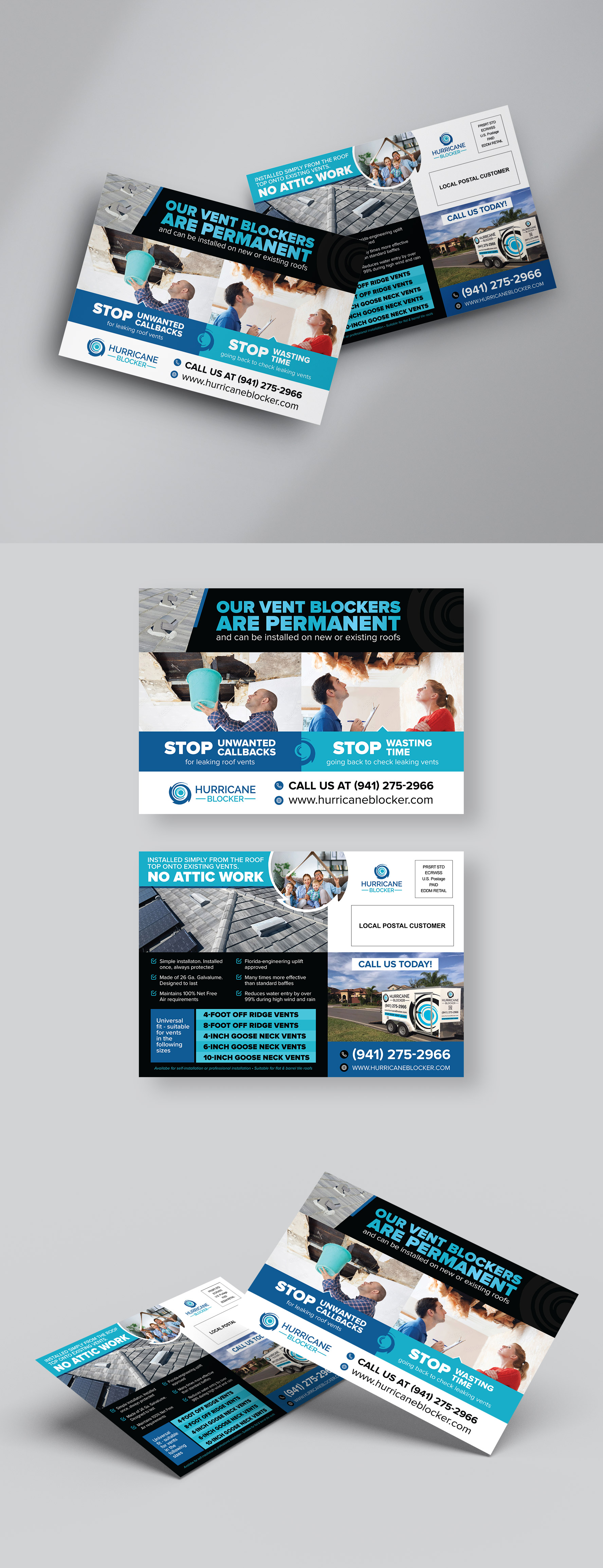 Bold, Serious Postcard Design for a Company by vcreatived | Design ...