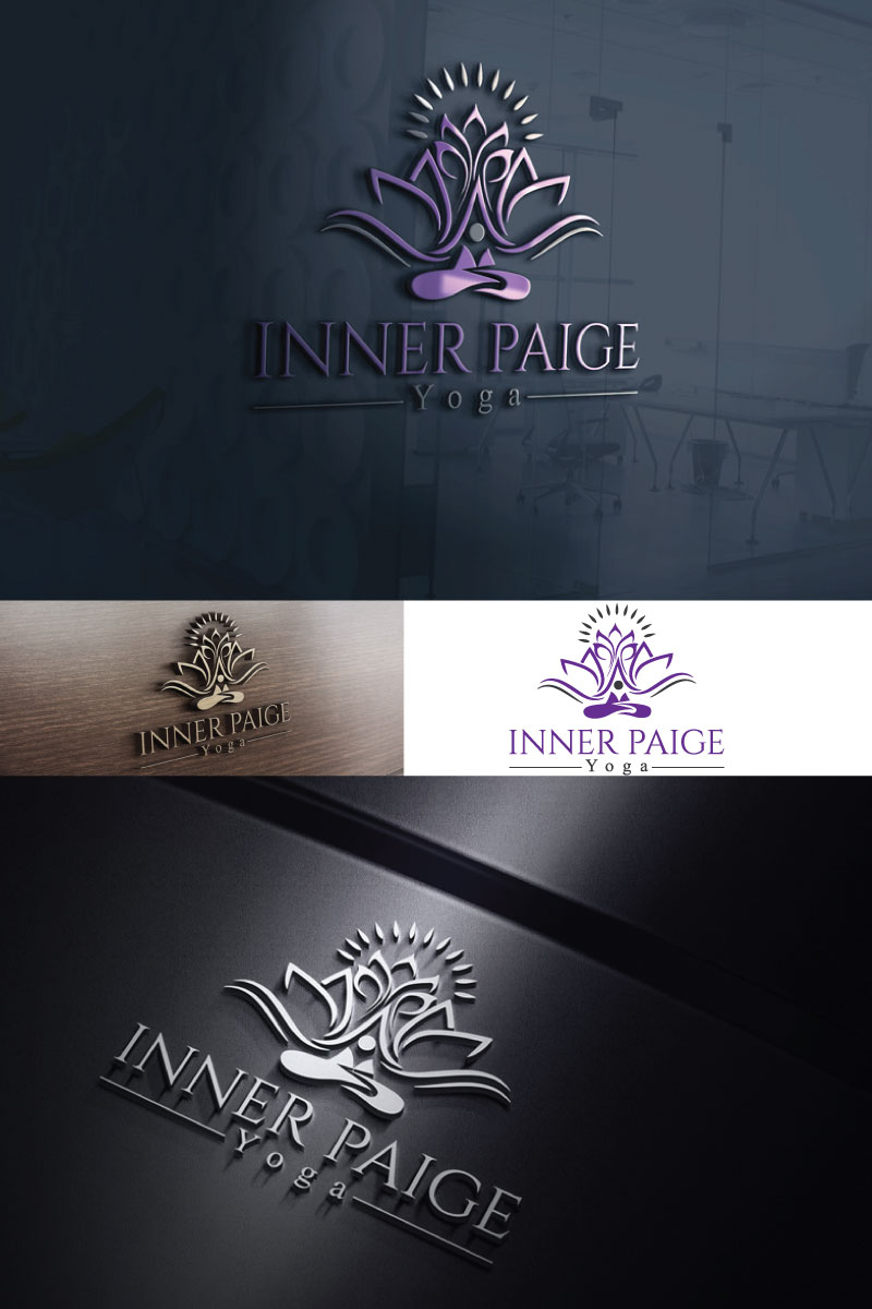 Logo Design for Inner Paige Yoga by Alaya islam | Design #32667068