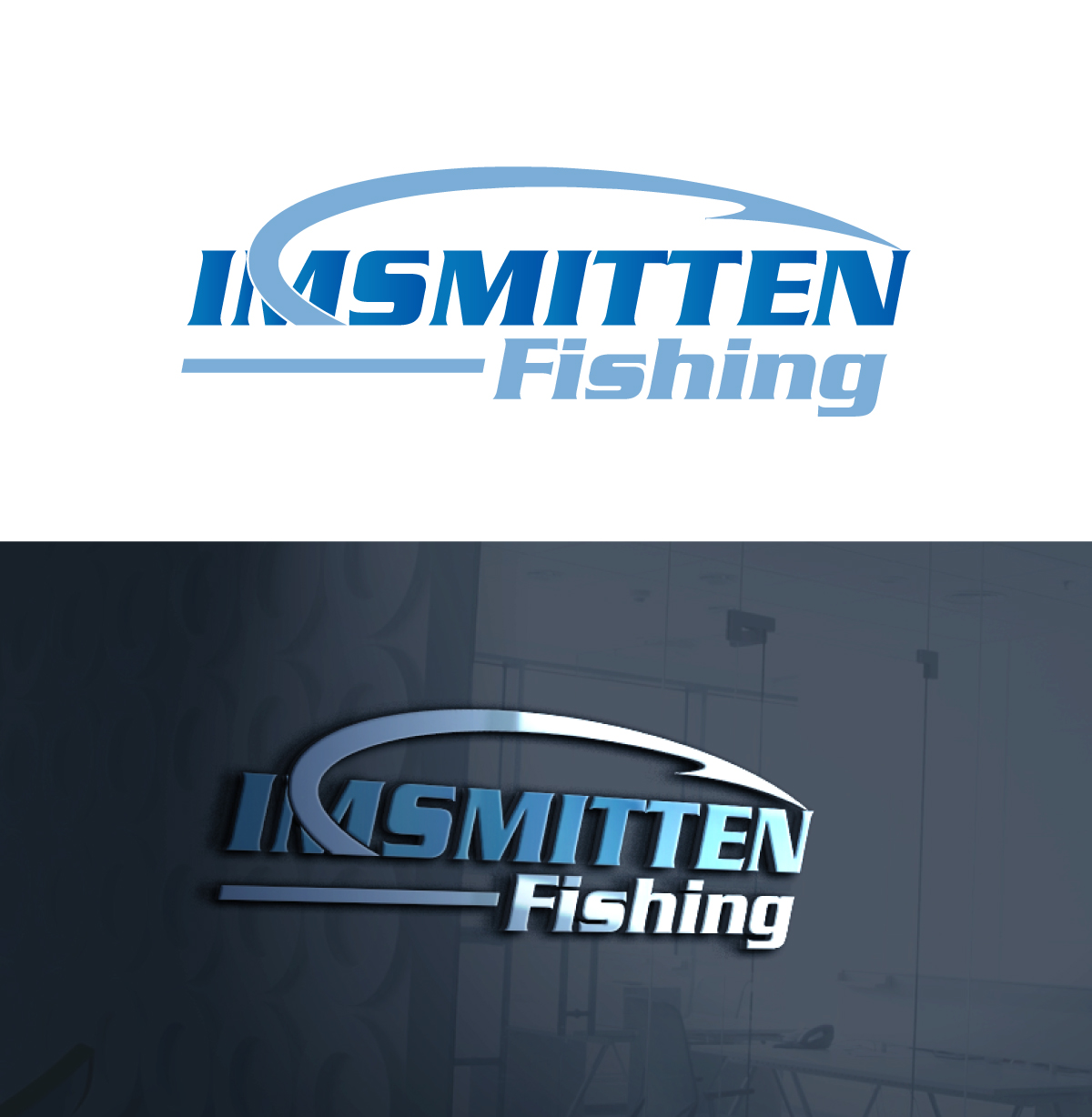 Bold, Modern, Fishing/Entertainment Logo Design for ImSmittenFishing by ...