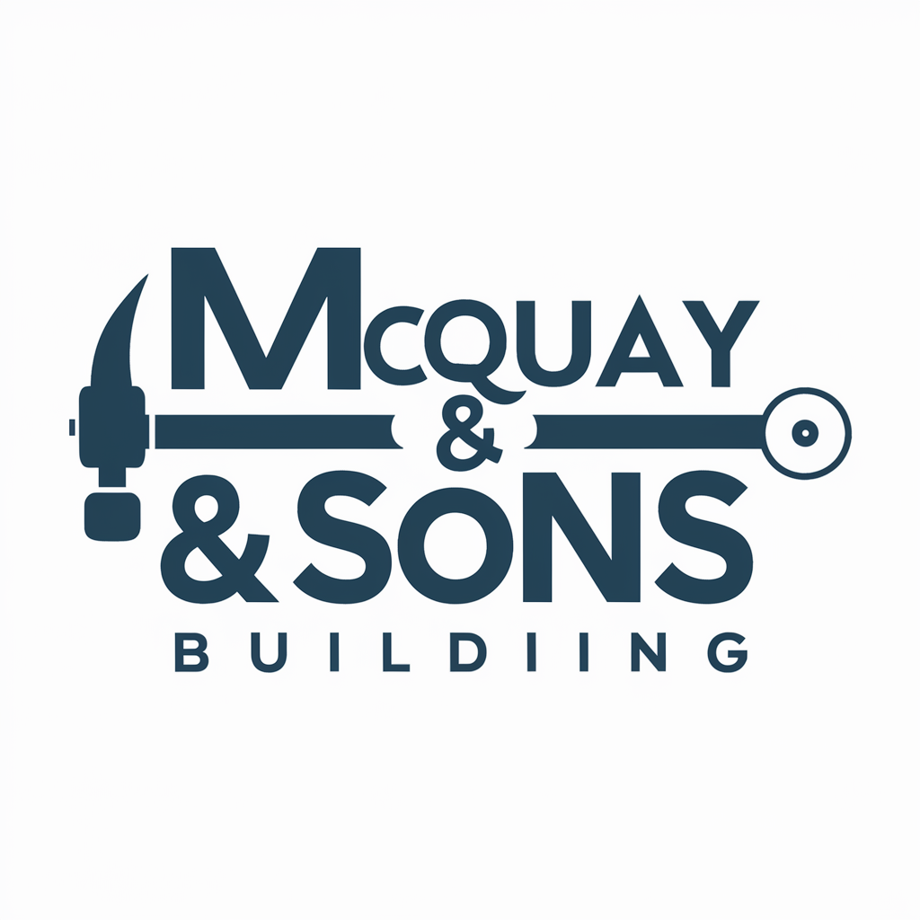Elegant, Professional Logo Design for McQuay & Sons Bulding by ...
