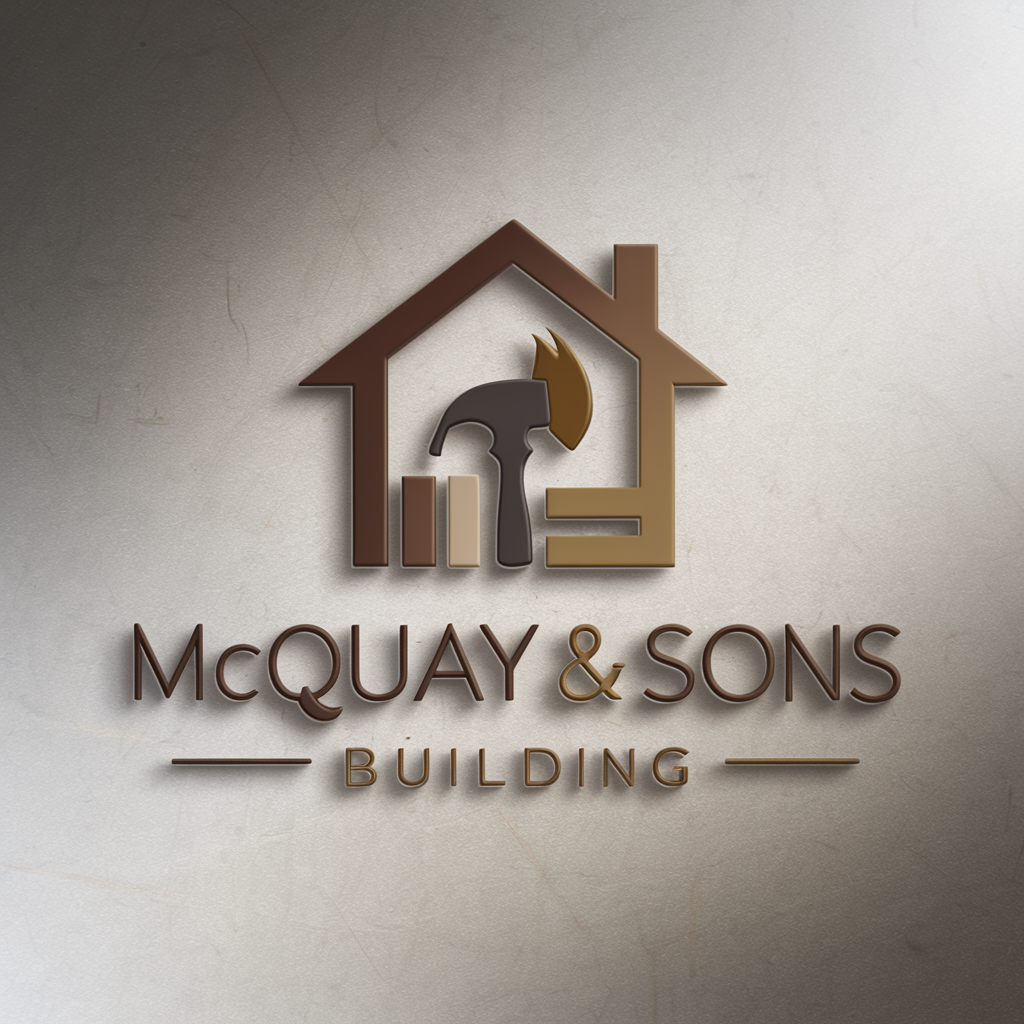 Elegant, Professional Logo Design for McQuay & Sons Bulding by ...