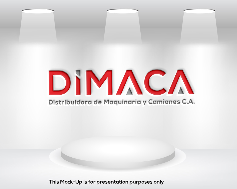Logo Design for DIMACA. Distribuidora de Maquinaria y Camiones C.A. by ...