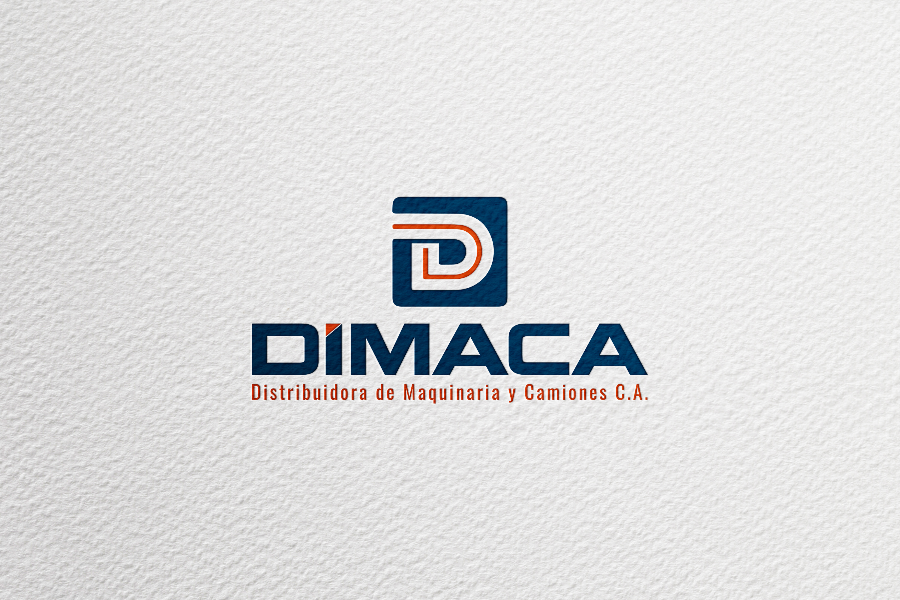 Logo Design for DIMACA. Distribuidora de Maquinaria y Camiones C.A. by ...