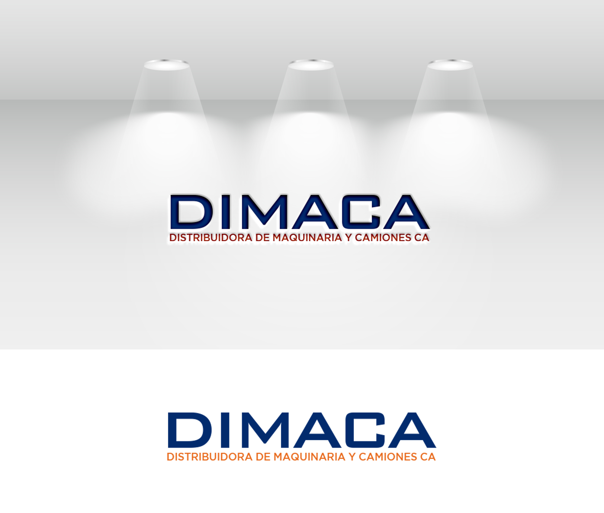 Logo Design for DIMACA. Distribuidora de Maquinaria y Camiones C.A. by ...