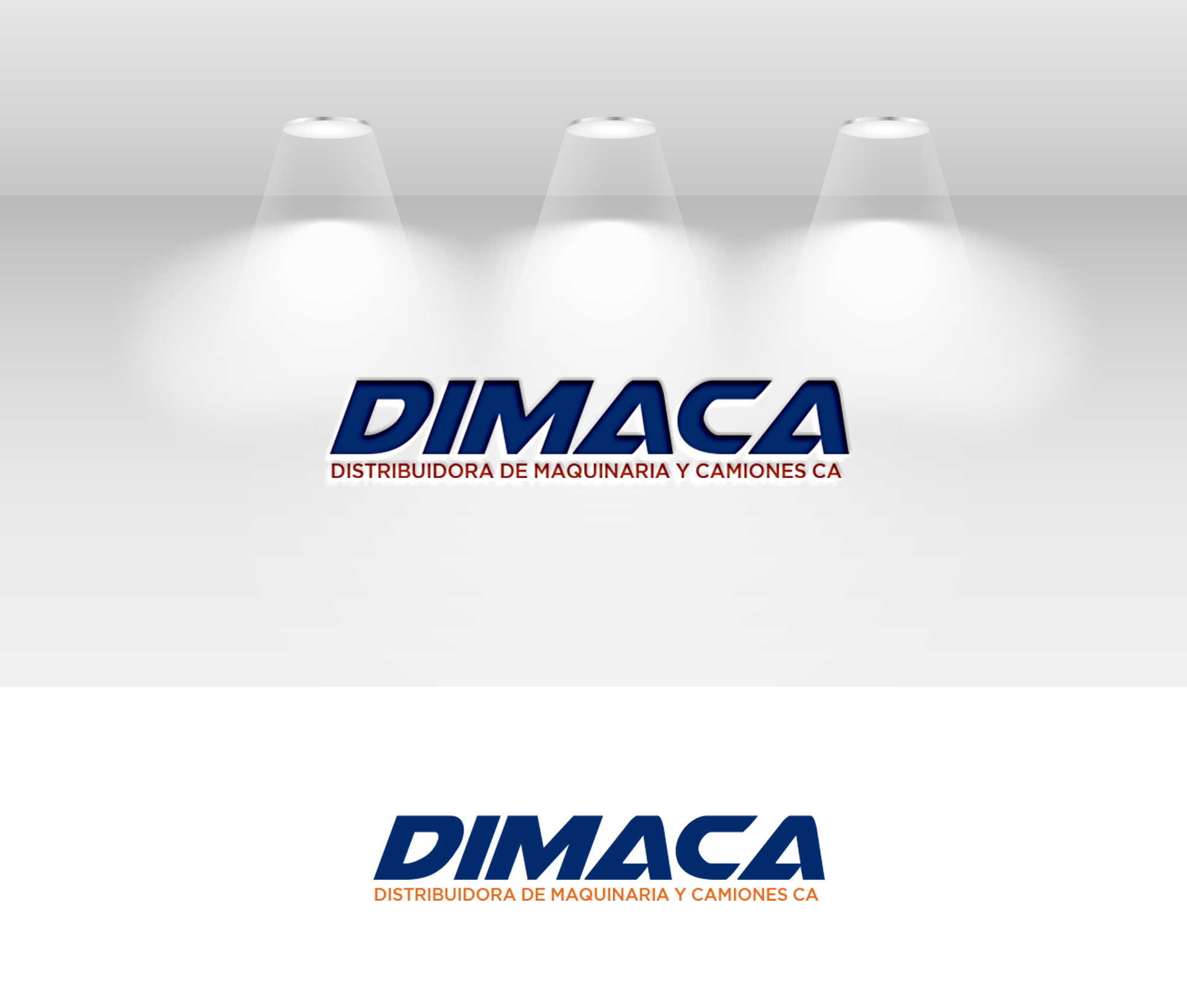 Logo Design for DIMACA. Distribuidora de Maquinaria y Camiones C.A. by ...