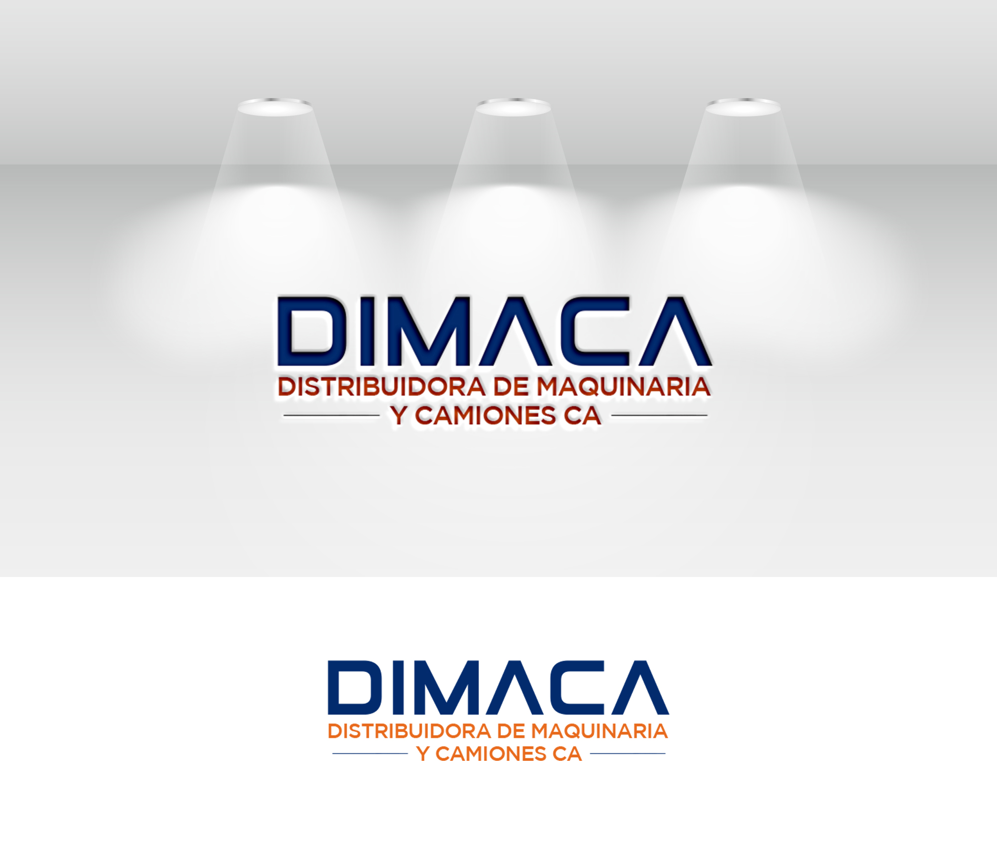 Logo Design for DIMACA. Distribuidora de Maquinaria y Camiones C.A. by ...