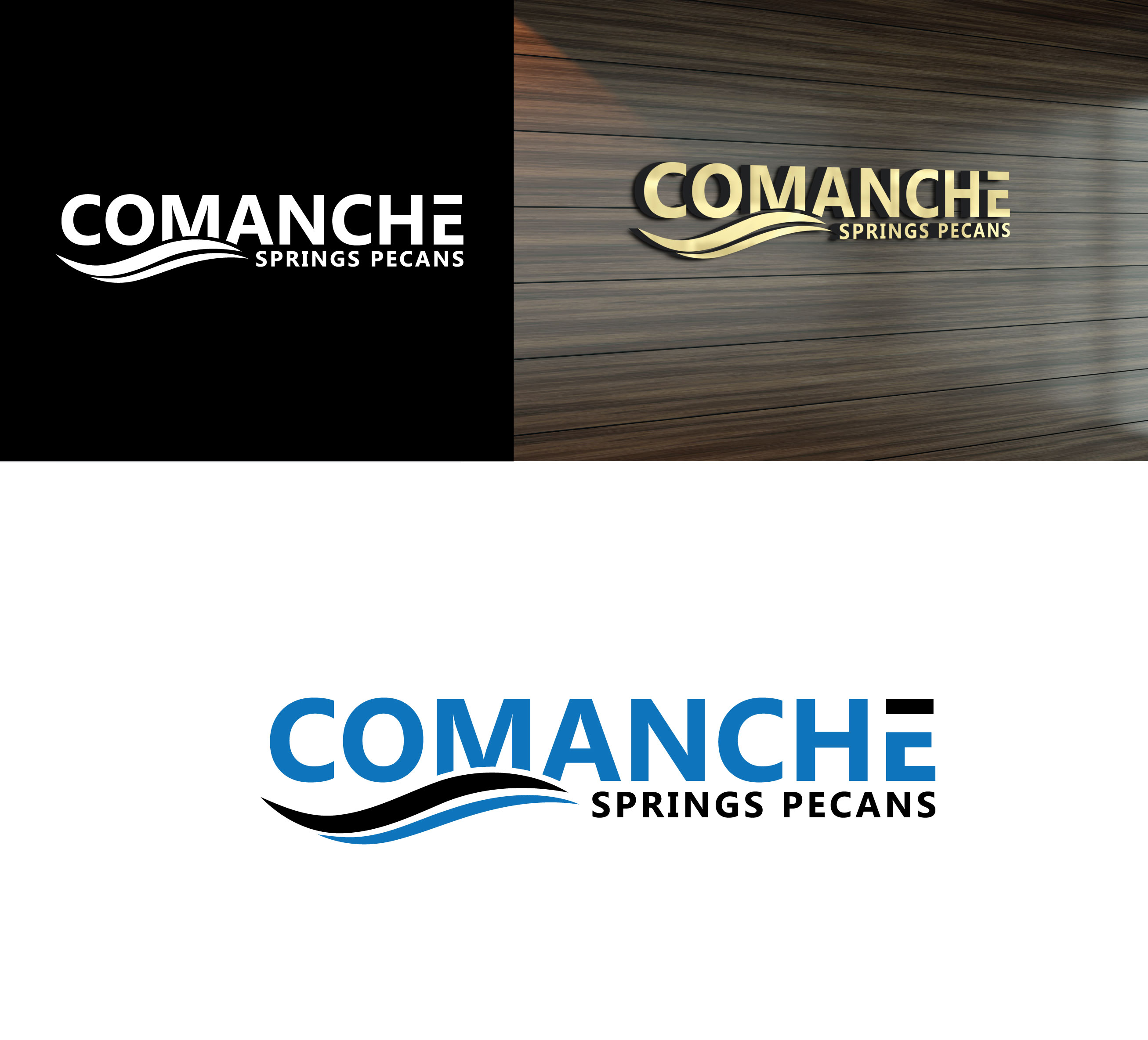 Logo Design for Comanche Springs Pecans by M-Designer. | Design #32644772
