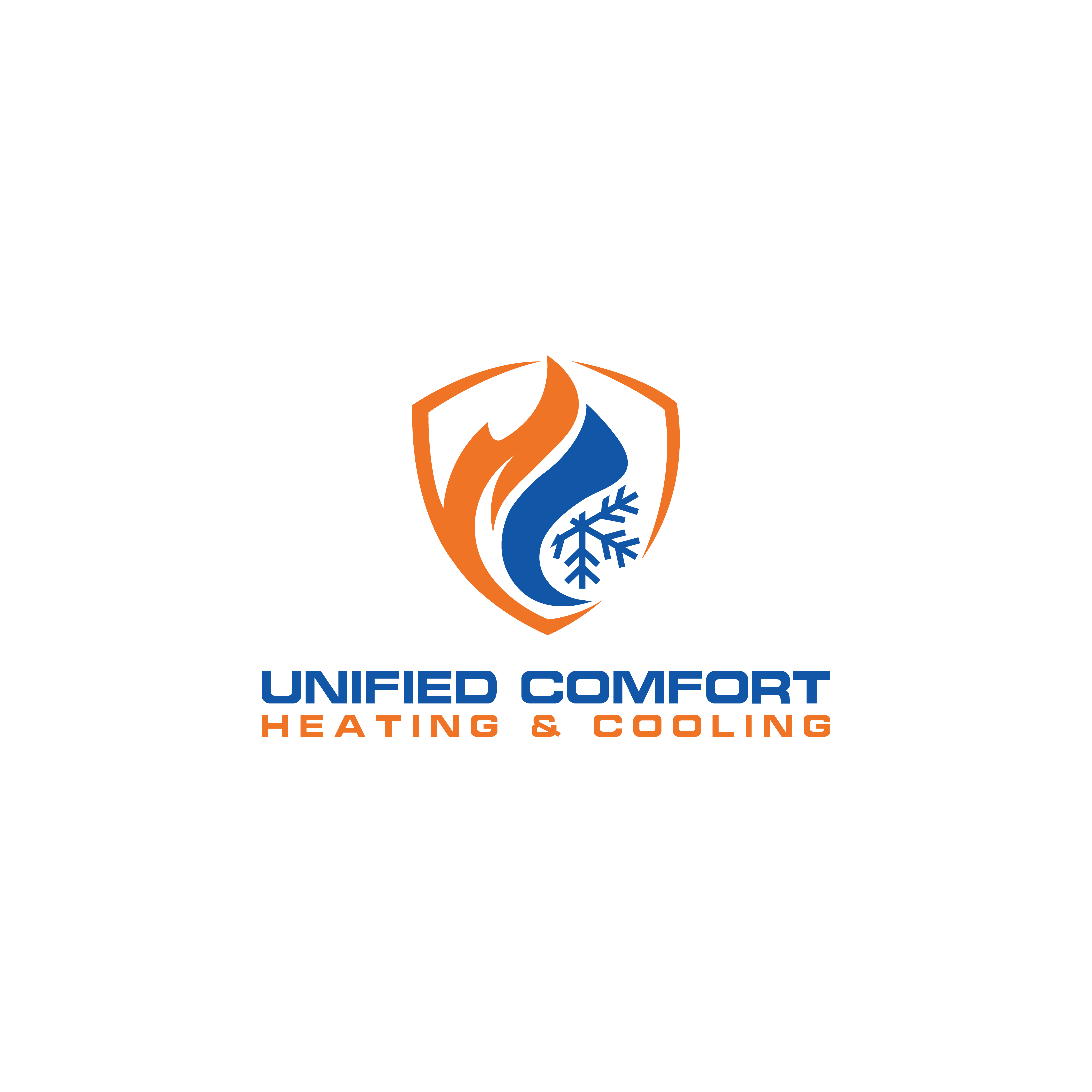 Bold, Serious, CONSTRUCTION: HVAC Contractor Logo Design for Unified ...