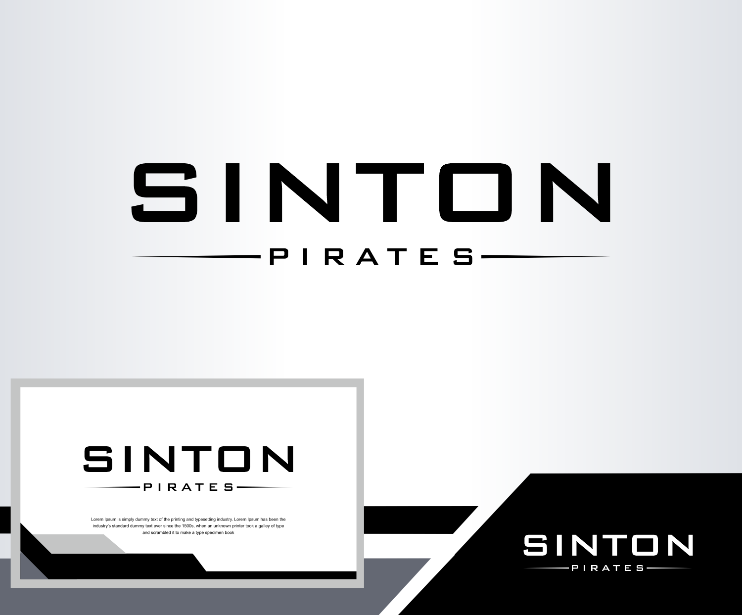 Bold, Serious, Youth Football Logo Design for Sinton Pirates by ...