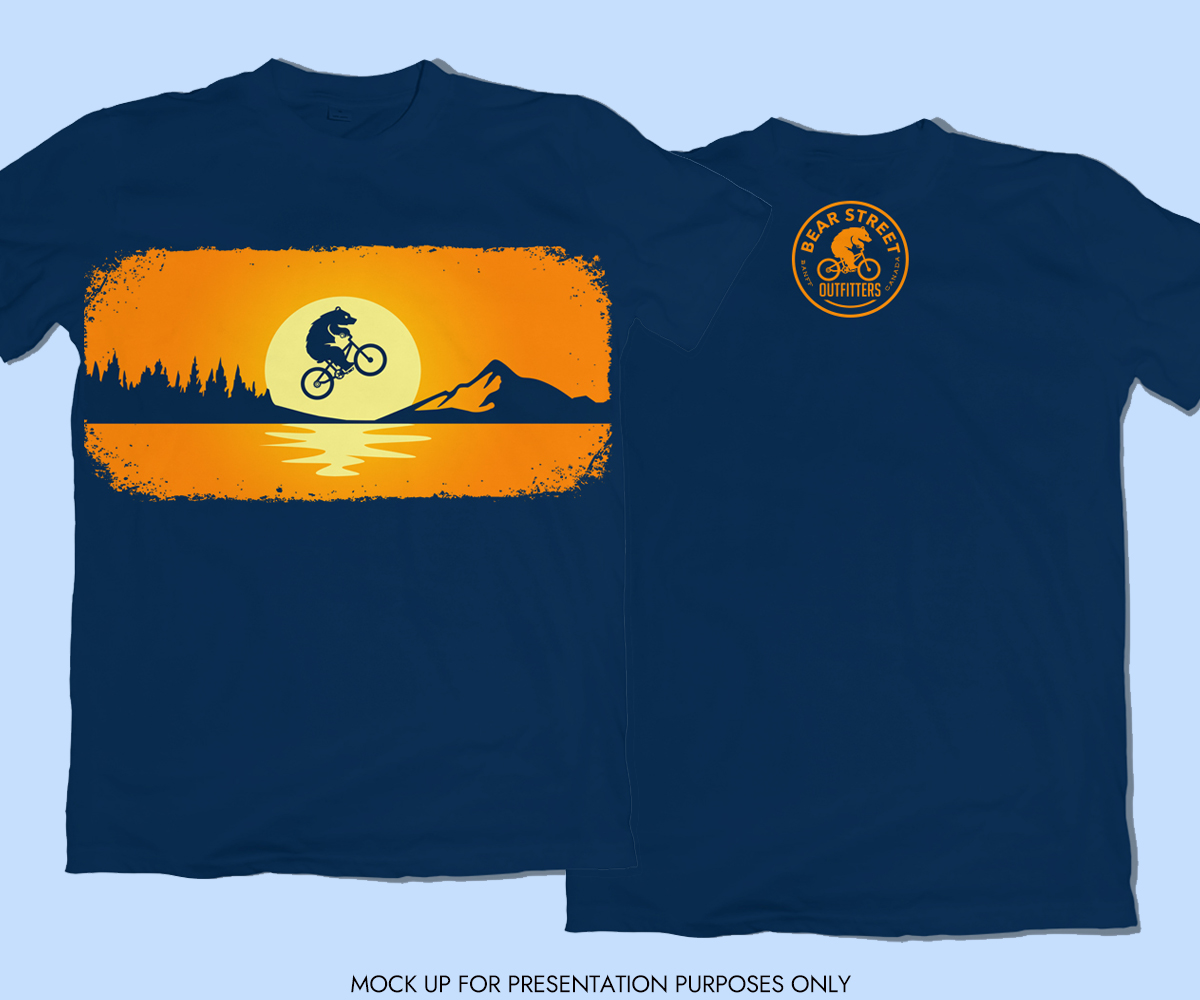 Playful, Bold, Cycling Apparel Design for Bear Street Outfitters by ...