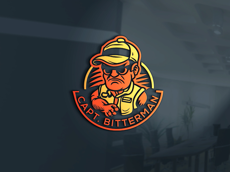 Masculine, Modern, Fishing and Outdoors Logo Design for Capt. Bitterman ...