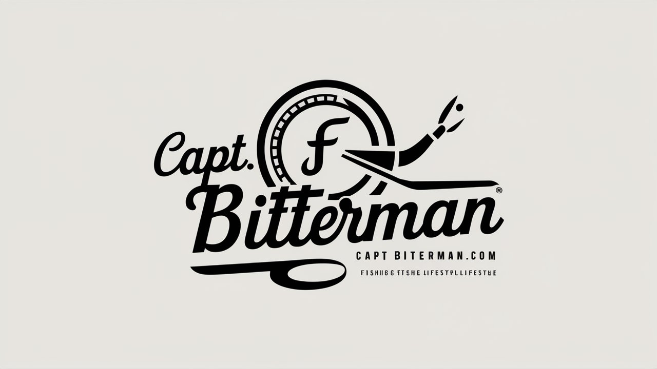 Masculine, Modern, Fishing and Outdoors Logo Design for Capt. Bitterman ...
