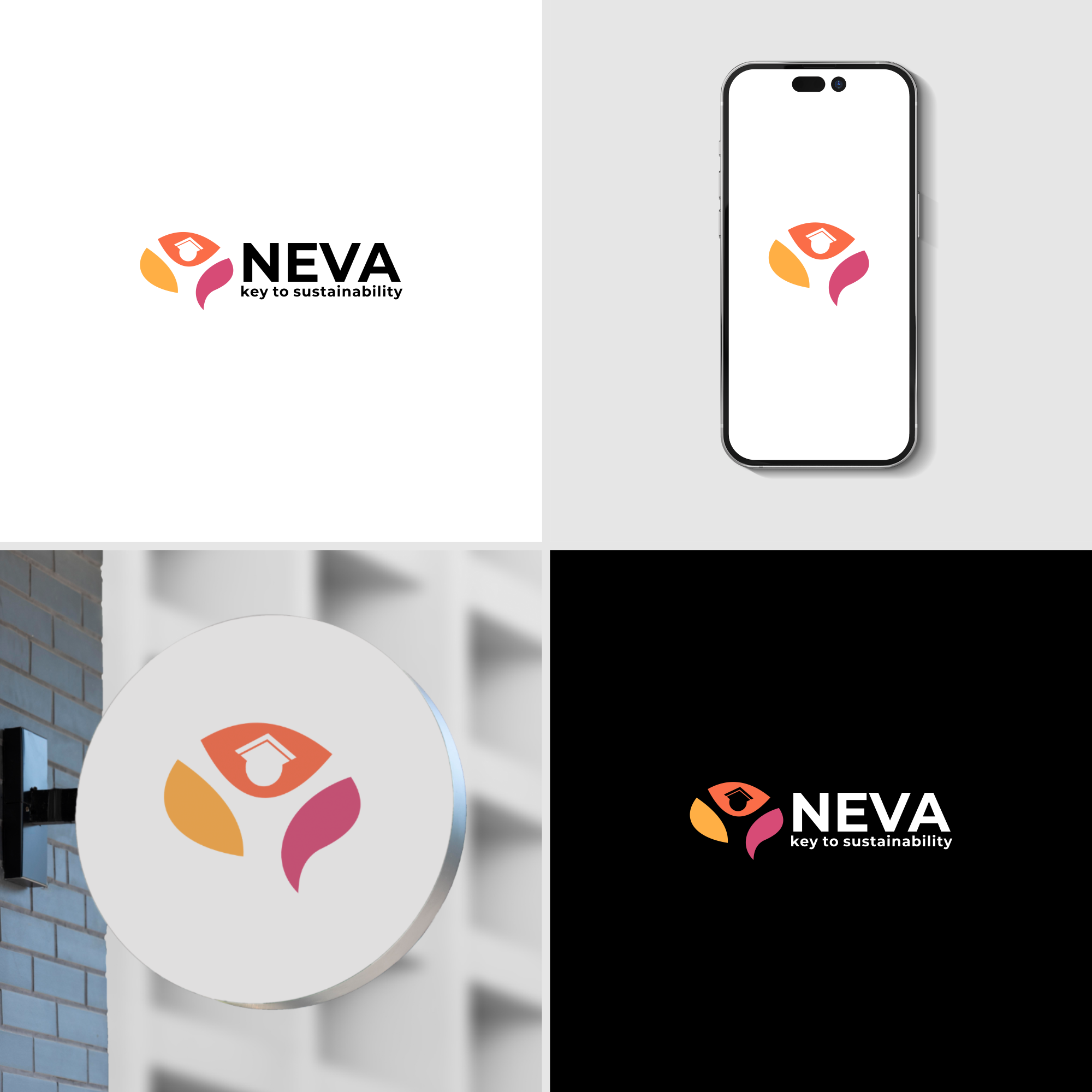 Logo Design for NEVA key to sustainability by Royco | Design #32652252