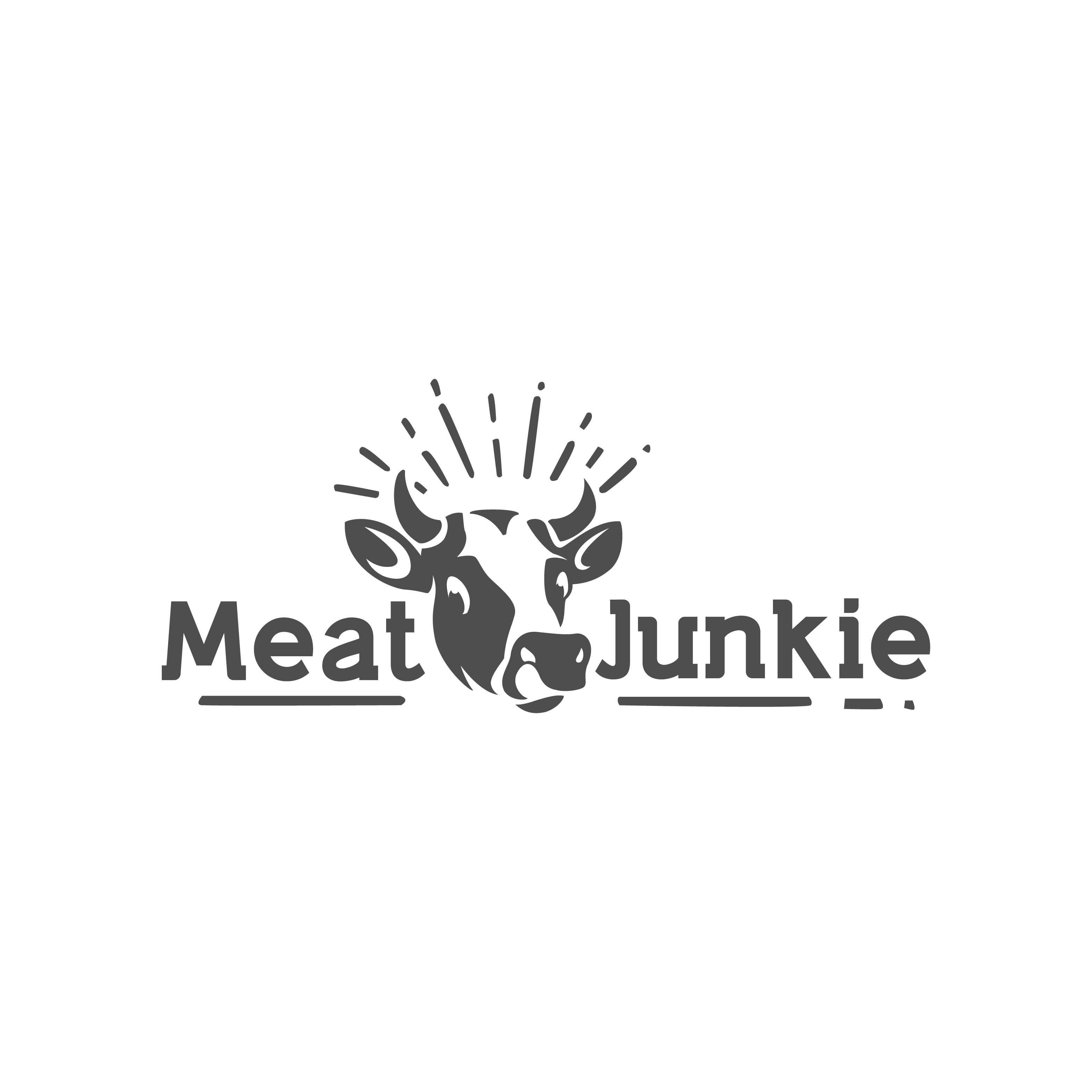 Bold, Masculine, Food / Meat Logo Design for Meat Junkie by ...