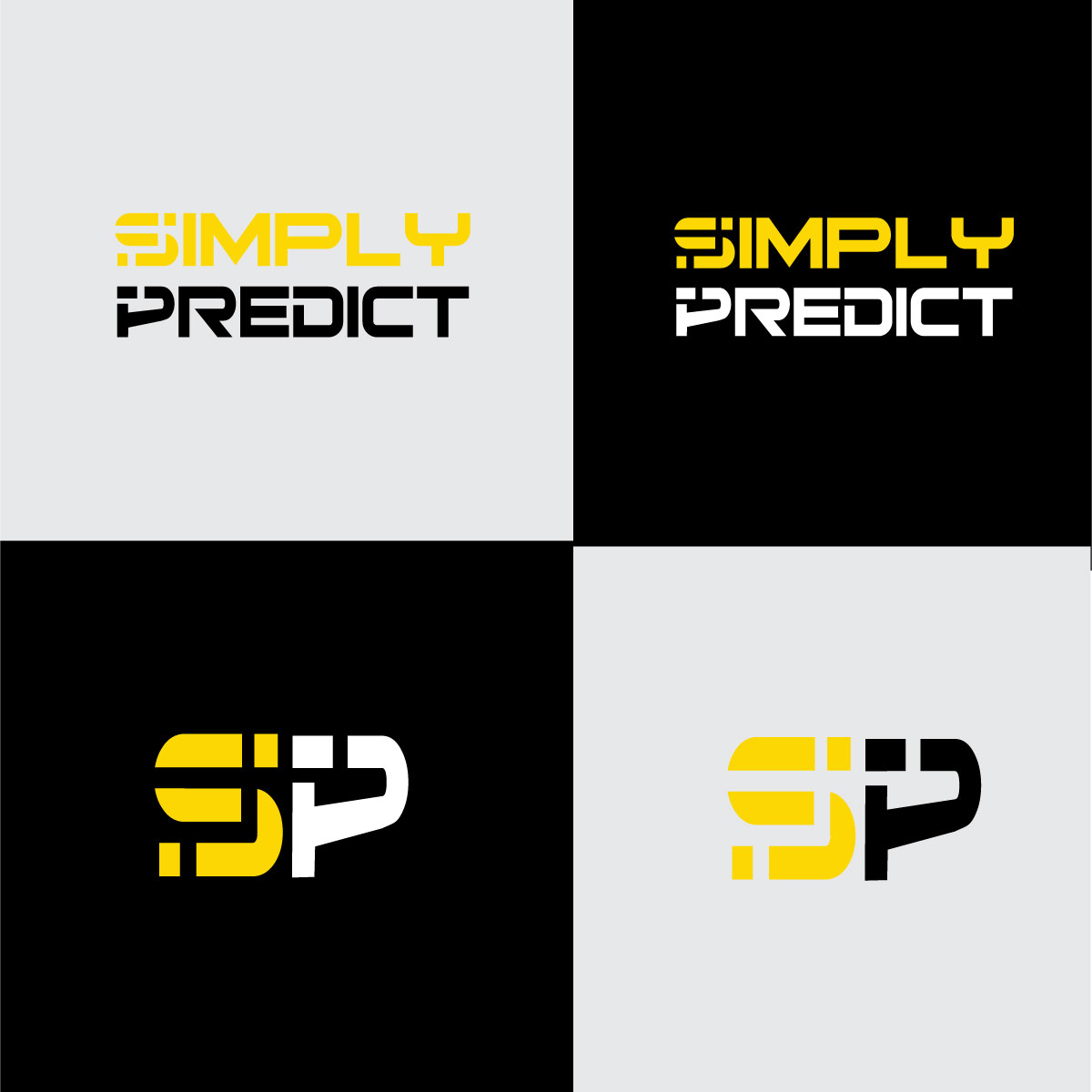 Logo Design for SP & SIMPLY PREDICT by DesignFriday | Design #32652687